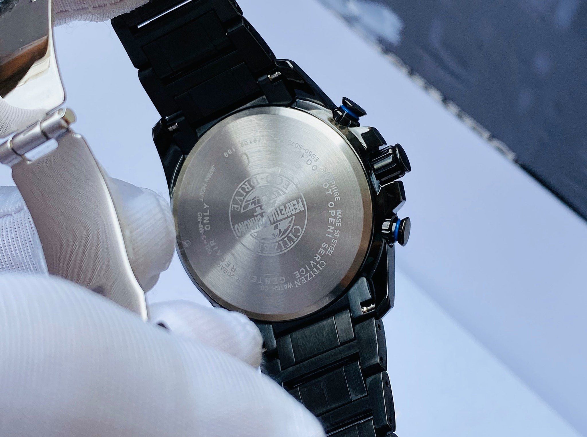 Citizen Eco-Drive AT4007-54E Pcat Perpetual Chrono A-T Black Watch ...