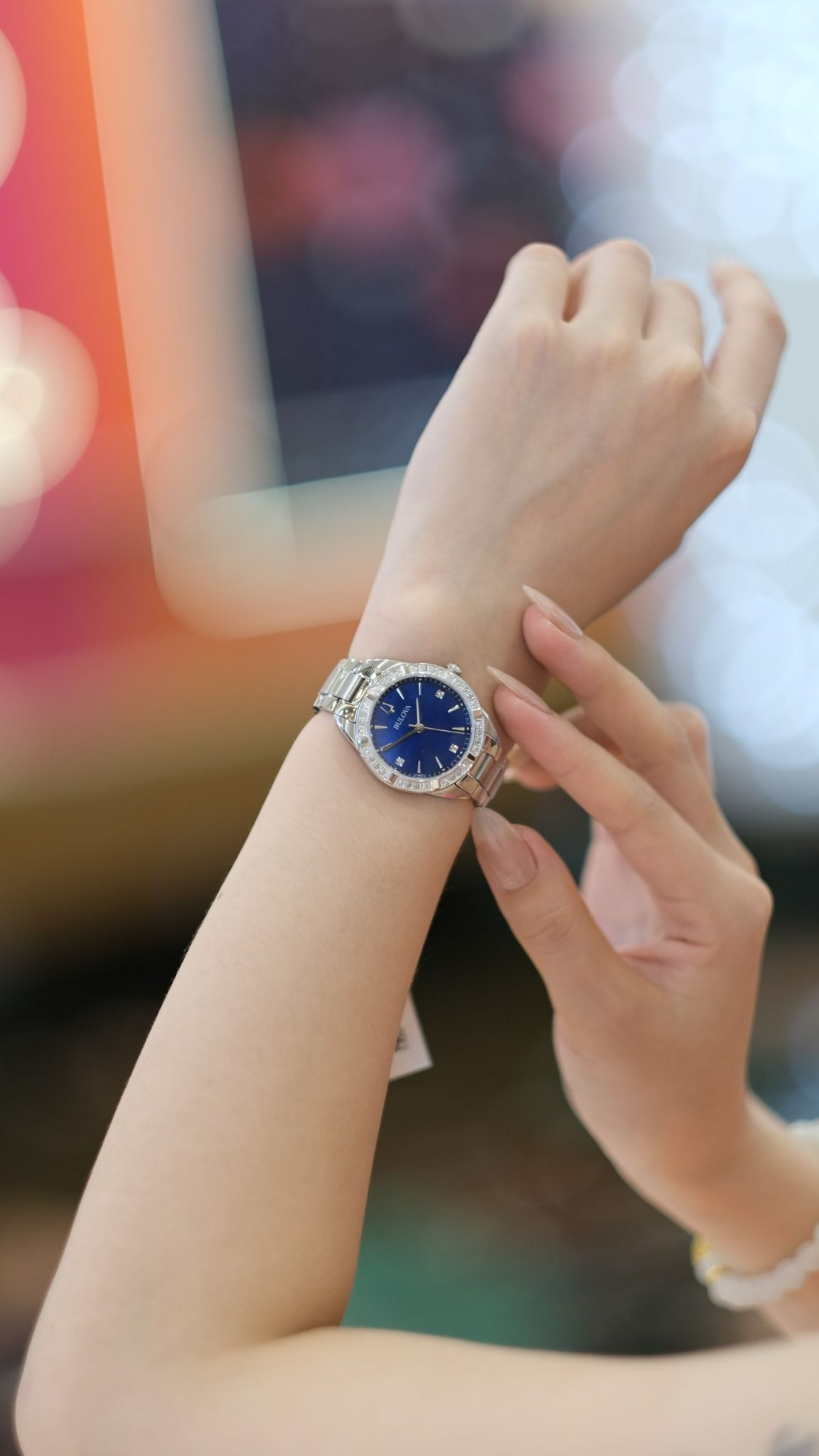 Bulova Quartz 96R243 Sutton Stainless Steel Ladies Watch - Đồng Hồ Nữ ...