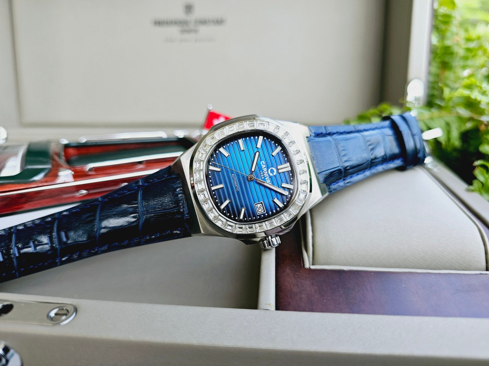 Carnival Nautilus Automatic 8108G-VT-DD-X - 8108G - Chính Hãng – PhongWatch