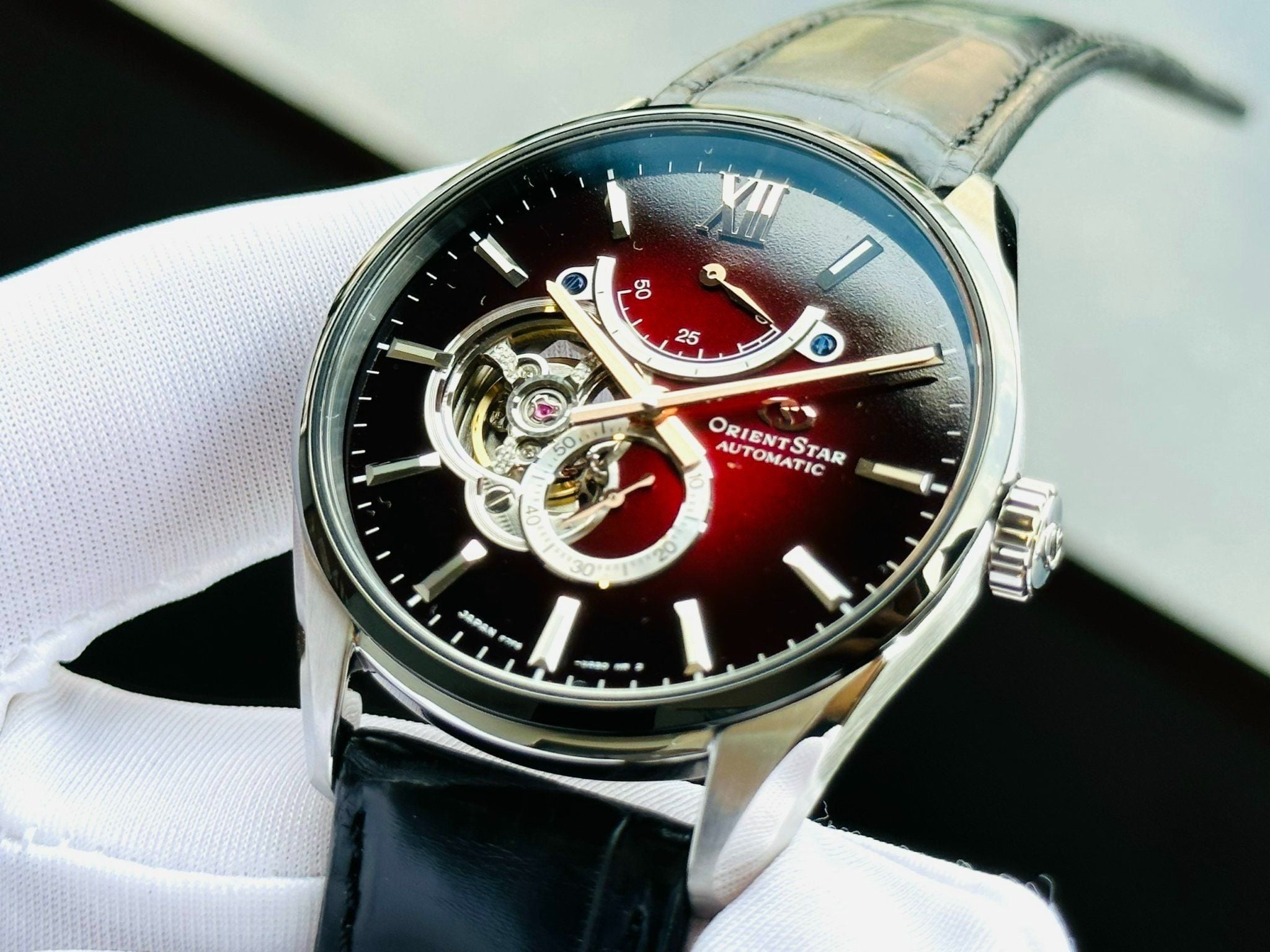 Orient Star Slim Skeleton Automatic RK-HJ0004R - Đồng Hồ Nam – PhongWatch