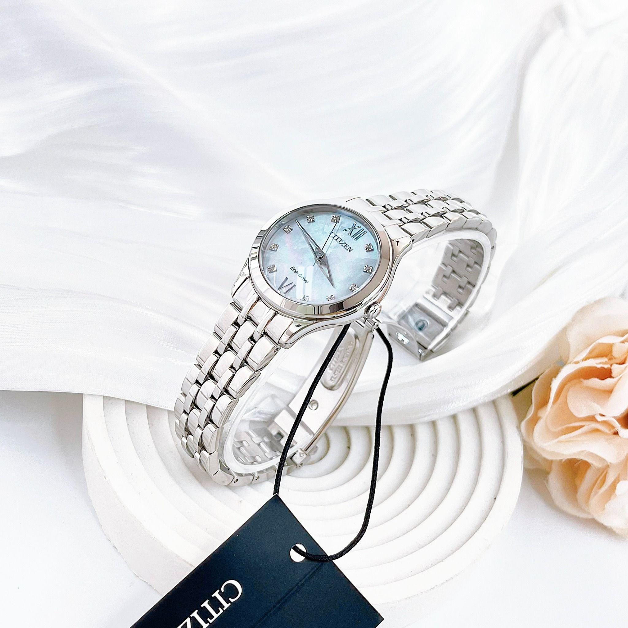 Citizen Eco-Drive EM1010-51D Silhouette - Đồng Hồ Nữ - Chính Hãng ...