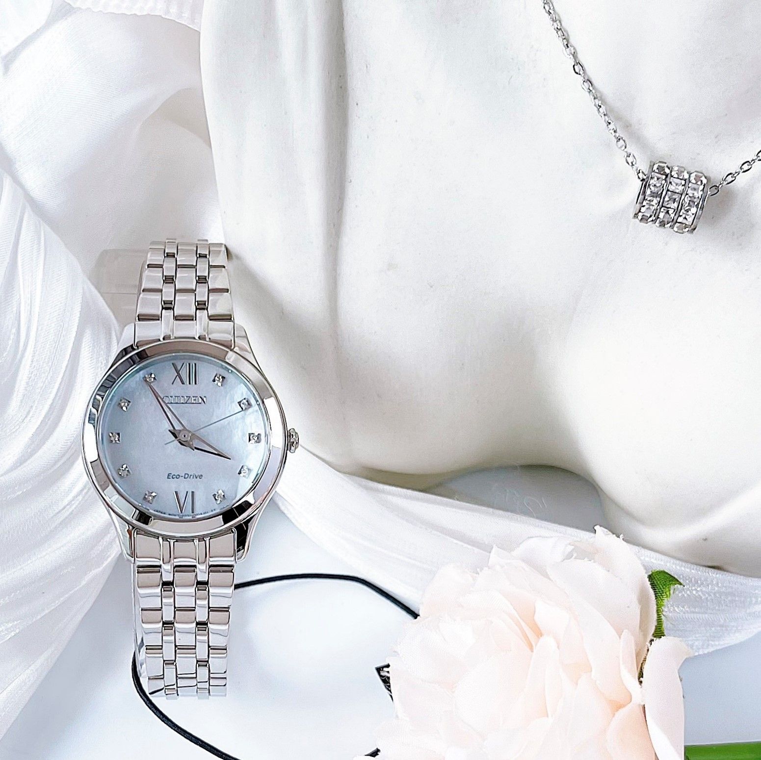 Citizen Eco-Drive EM1010-51D Silhouette - Đồng Hồ Nữ - Chính Hãng ...