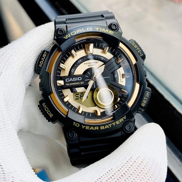 Casio Quartz AEQ-110BW-9AVDF ( AEQ110BW9AVDF ) - Đồng Hồ Nam – PhongWatch