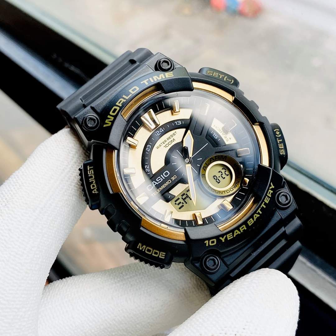 Casio Quartz AEQ-110BW-9AVDF ( AEQ110BW9AVDF ) - Đồng Hồ Nam – PhongWatch