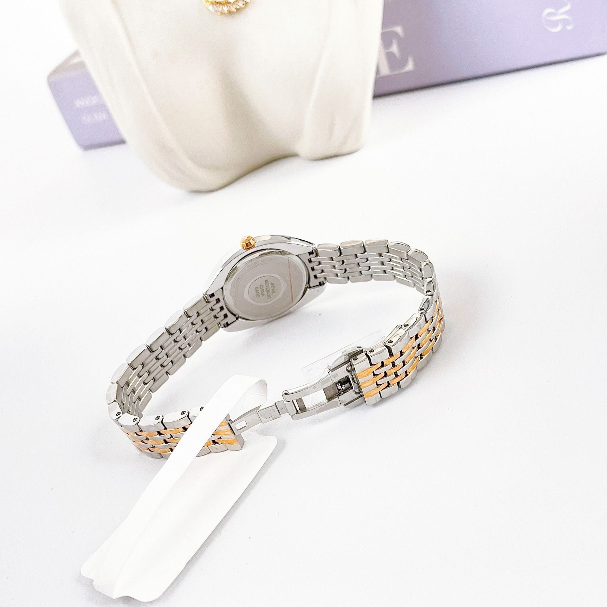 Bulova 98R230 Curved Diamond Watch 30mm - Đồng Hồ Nữ – PhongWatch