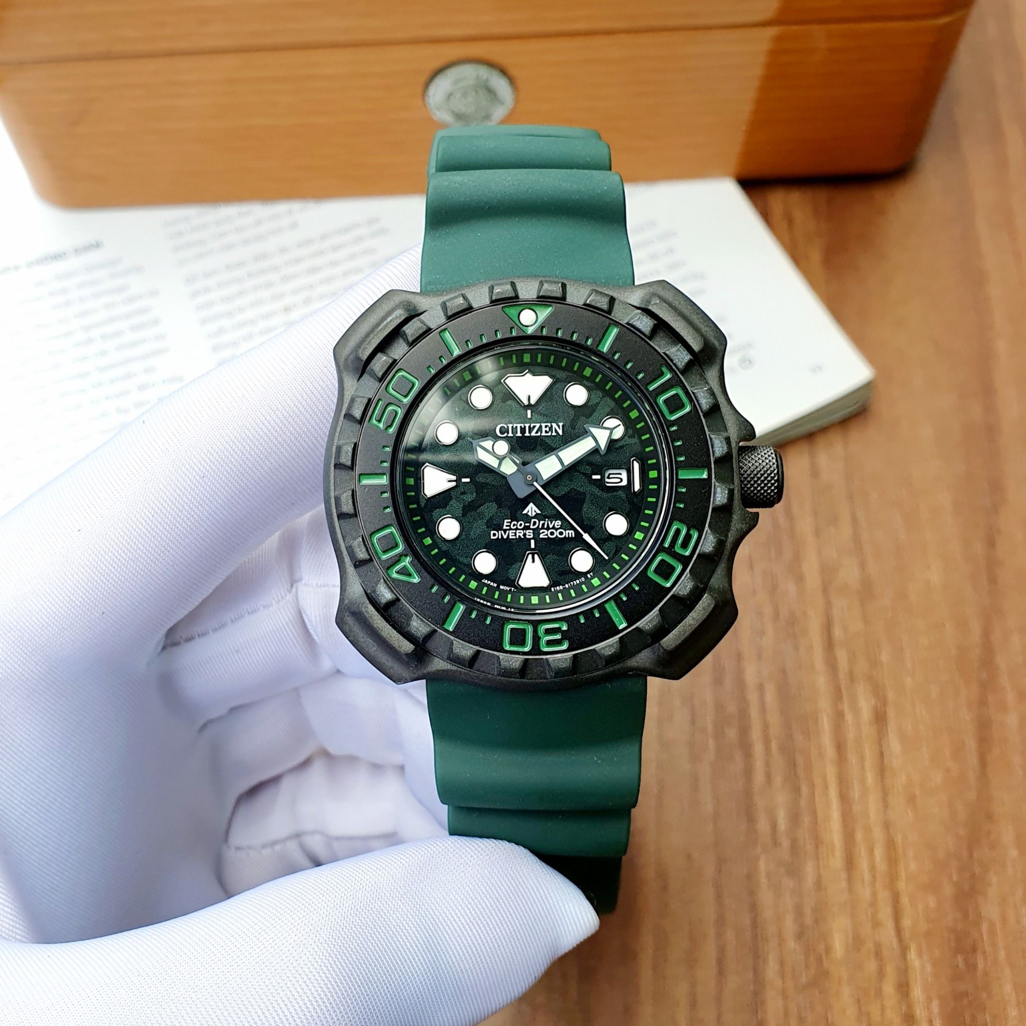 Citizen Eco-Drive BN0228-06W Promaster Supper Titanium Gray Diver – PhongWatch