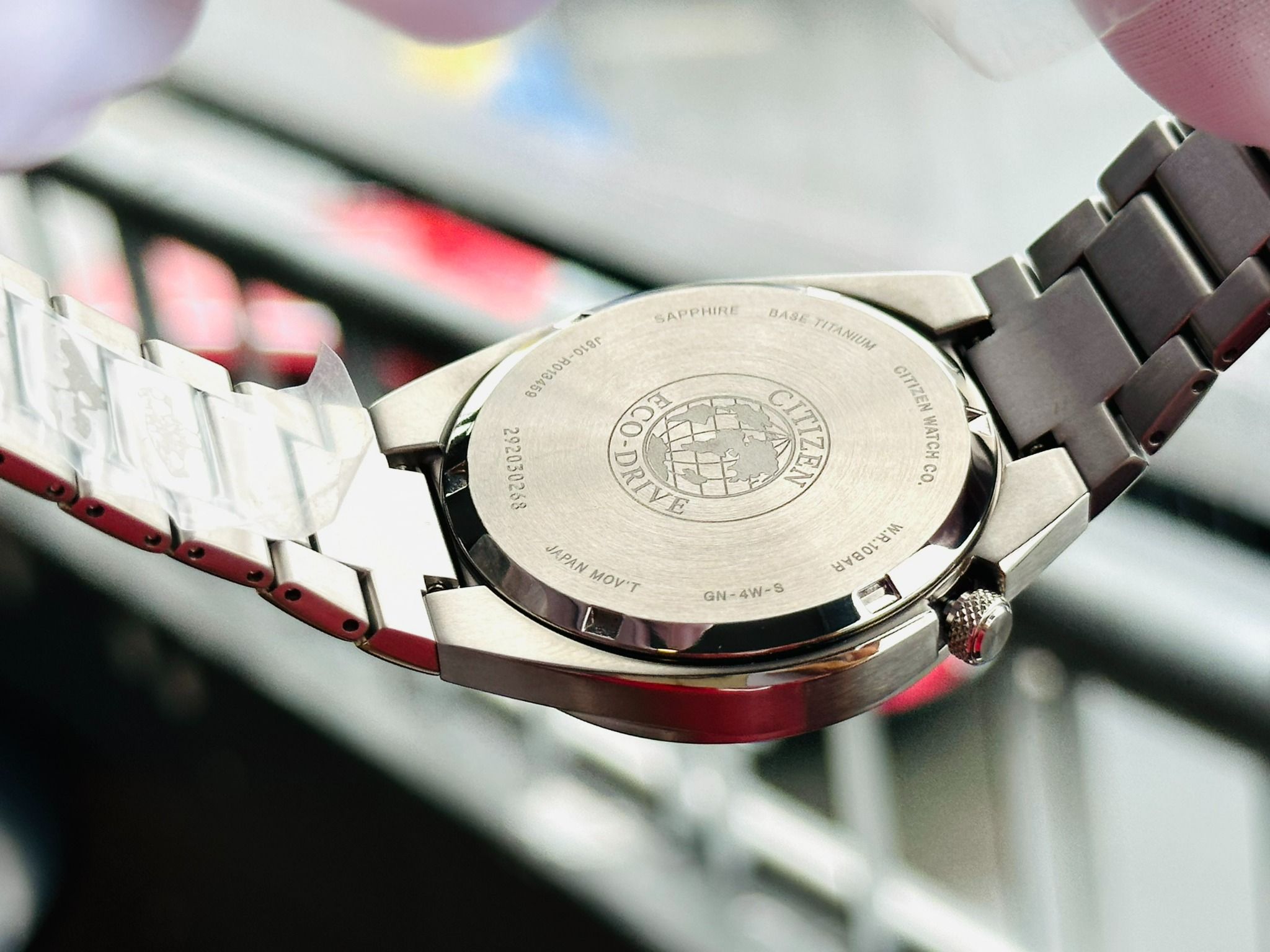 Citizen Eco-Drive AW1660-51H Super Titanium Armor - Đồng Hồ Nam ...