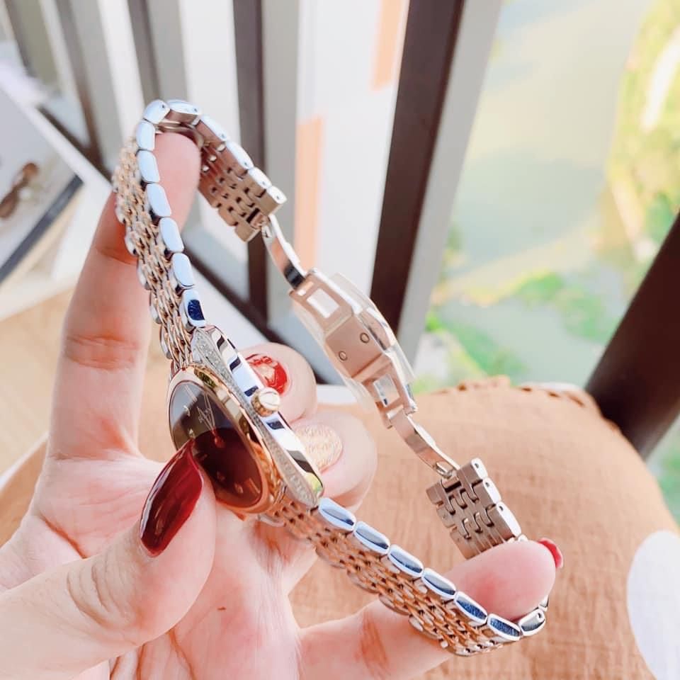 Bulova 98R230 Curved Diamond Watch 30mm - Đồng Hồ Nữ – PhongWatch