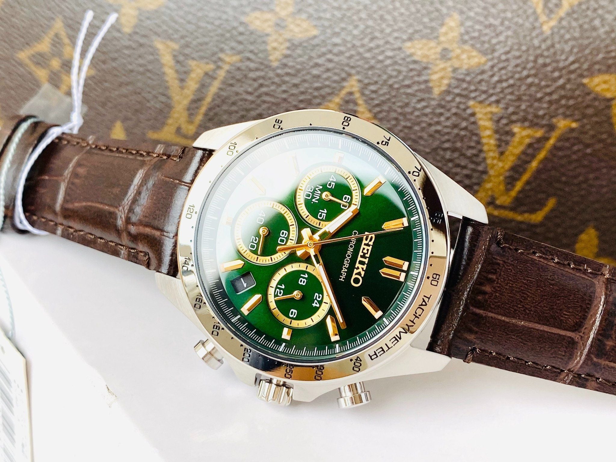 Seiko Spirit Chronograph SBTR017 - Đồng Hồ Nam – PhongWatch