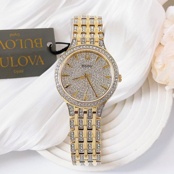 Bulova Quartz 98L263 Phantom Gold-Tone 32mm - Đồng Hồ Nữ – PhongWatch