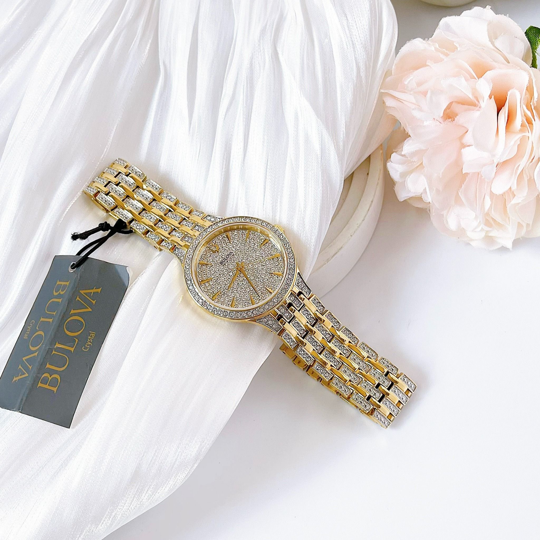 Bulova Quartz 98L263 Phantom Gold-Tone 32mm - Đồng Hồ Nữ – PhongWatch