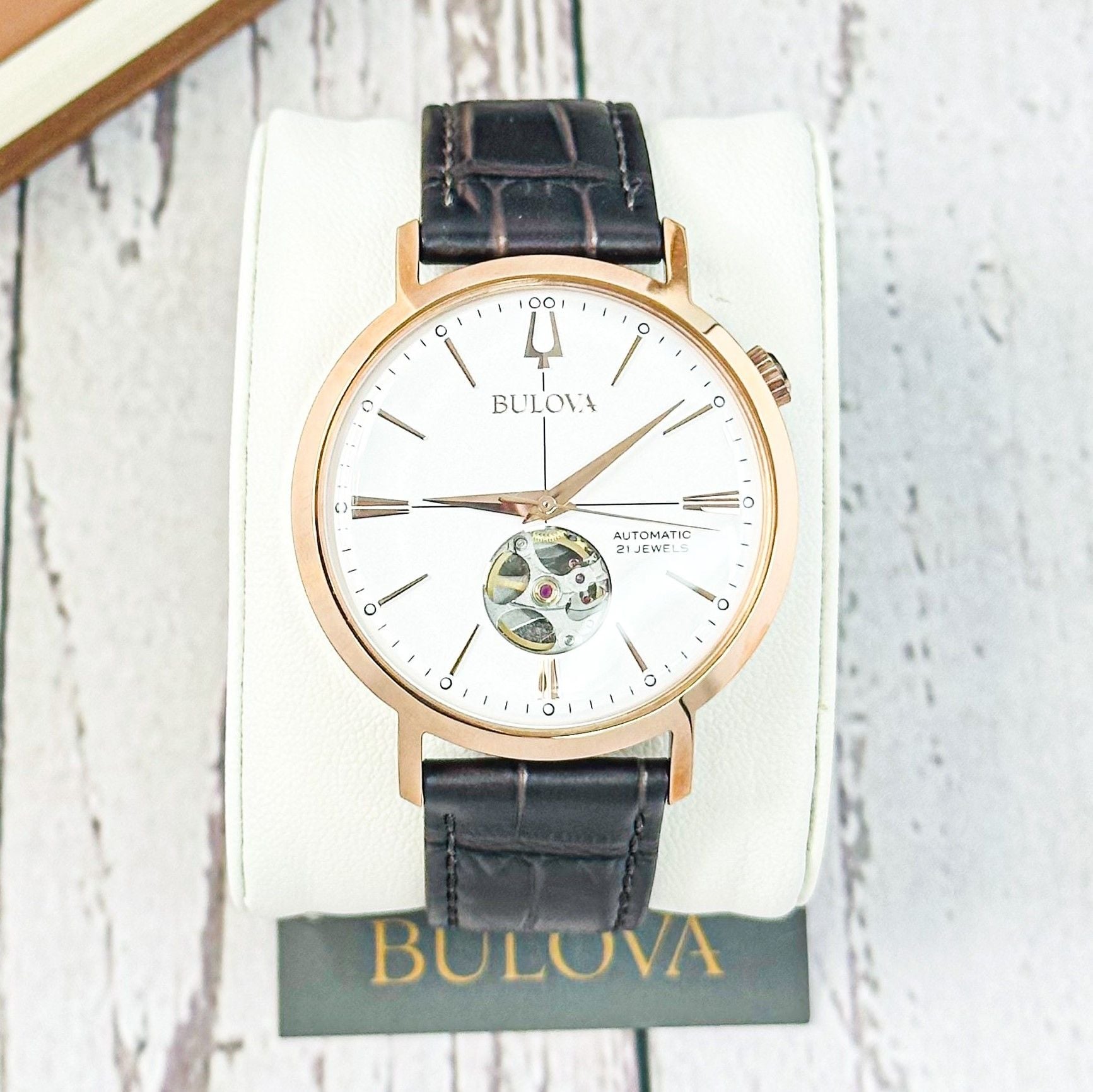 Bulova Automatic 97A136 - Đồng Hồ Nam - Chính Hãng Giá Tốt – PhongWatch