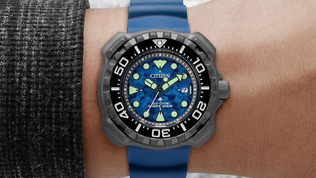 Citizen Eco-Drive BN0227-09L Promaster Supper Titanium Gray Diver ...