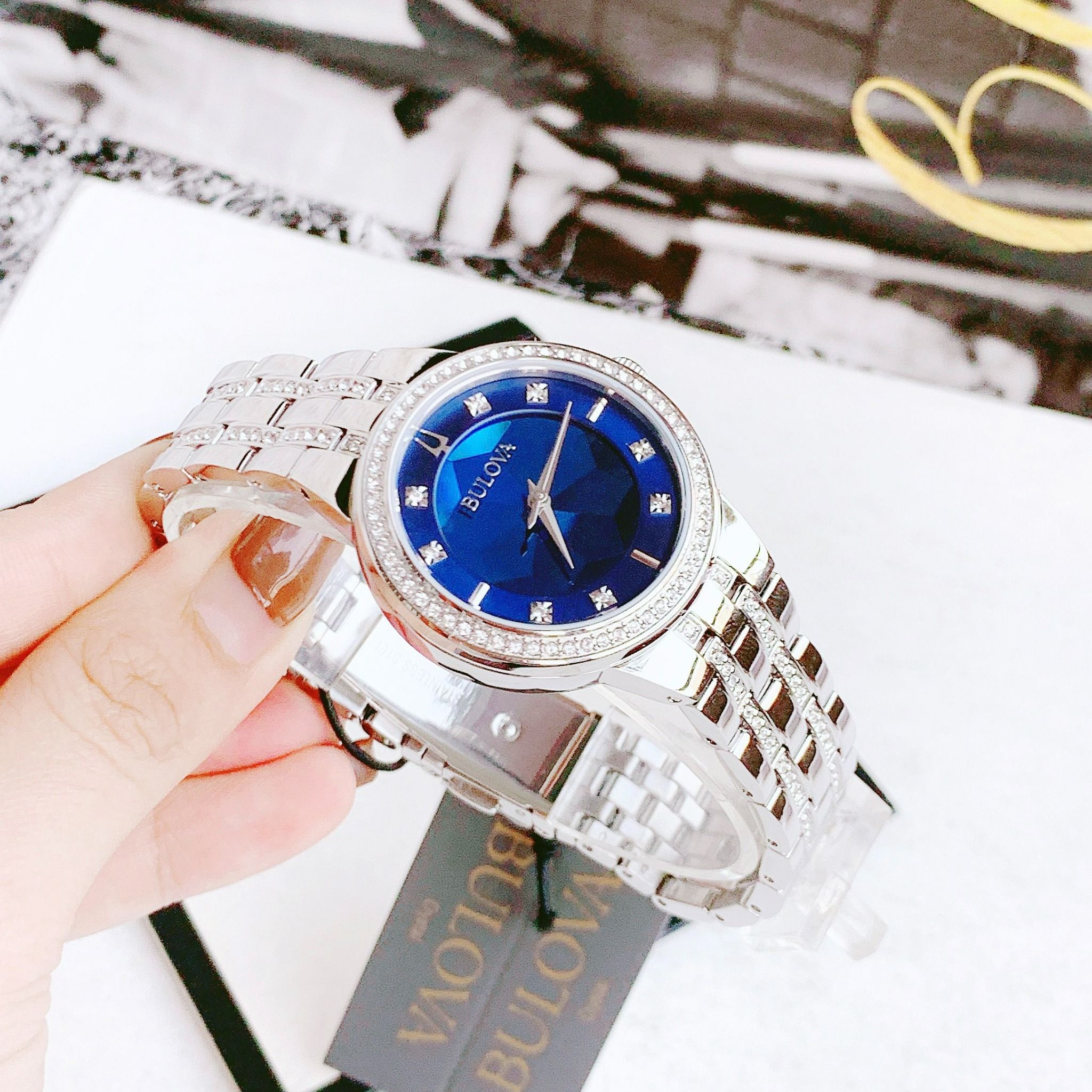 Bulova 96L276 Phantom Crystal - Đồng Hồ Nữ - Chính Hãng Giá Tốt ...