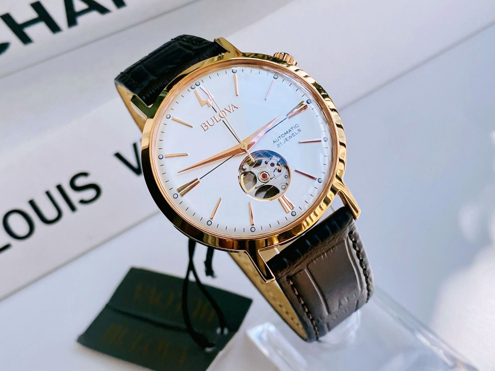 Bulova Automatic 97A136 - Đồng Hồ Nam - Chính Hãng Giá Tốt – PhongWatch