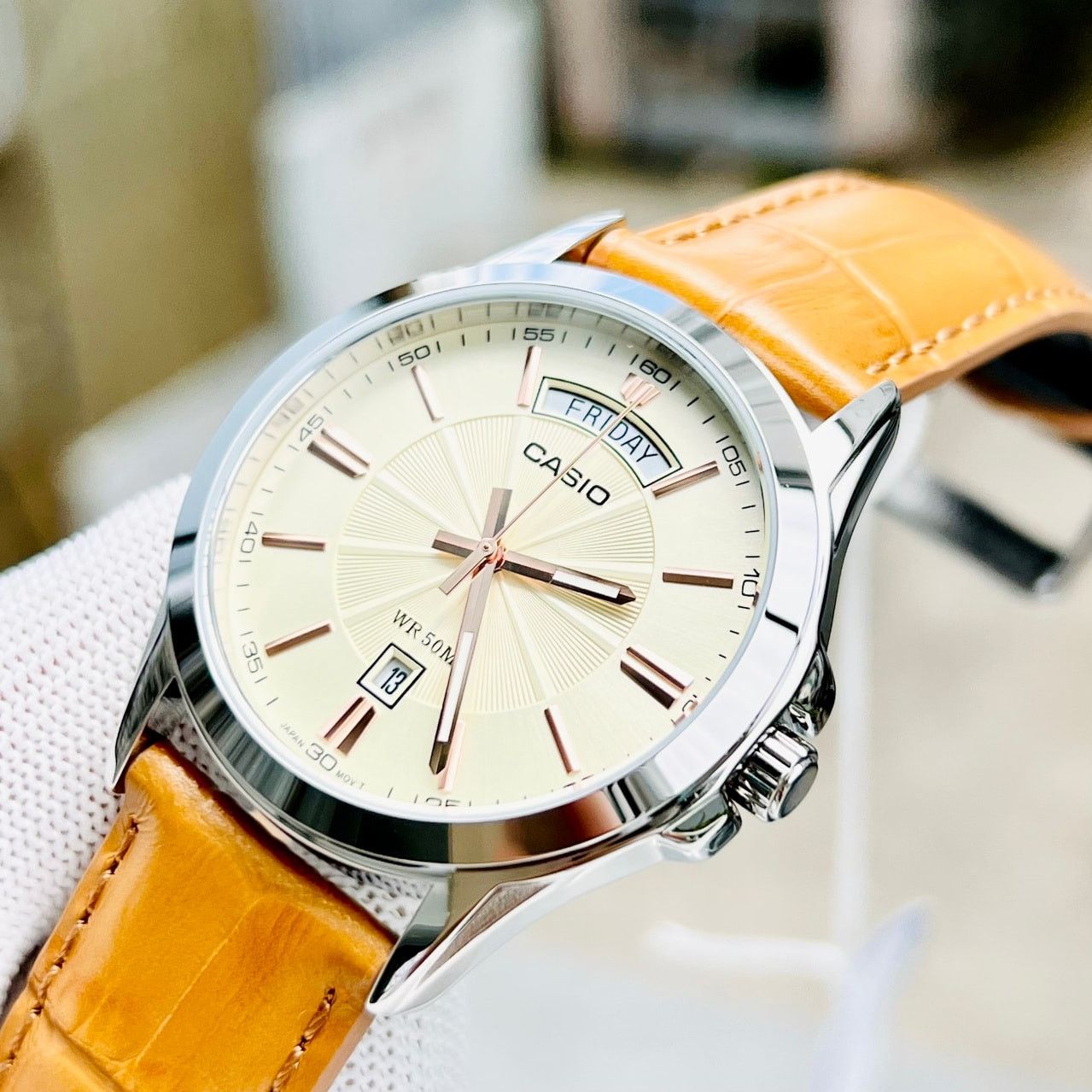 Casio Quartz MTP-1381L-9AVDF ( MTP1381L9AVDF ) - Đồng Hồ Nam – PhongWatch