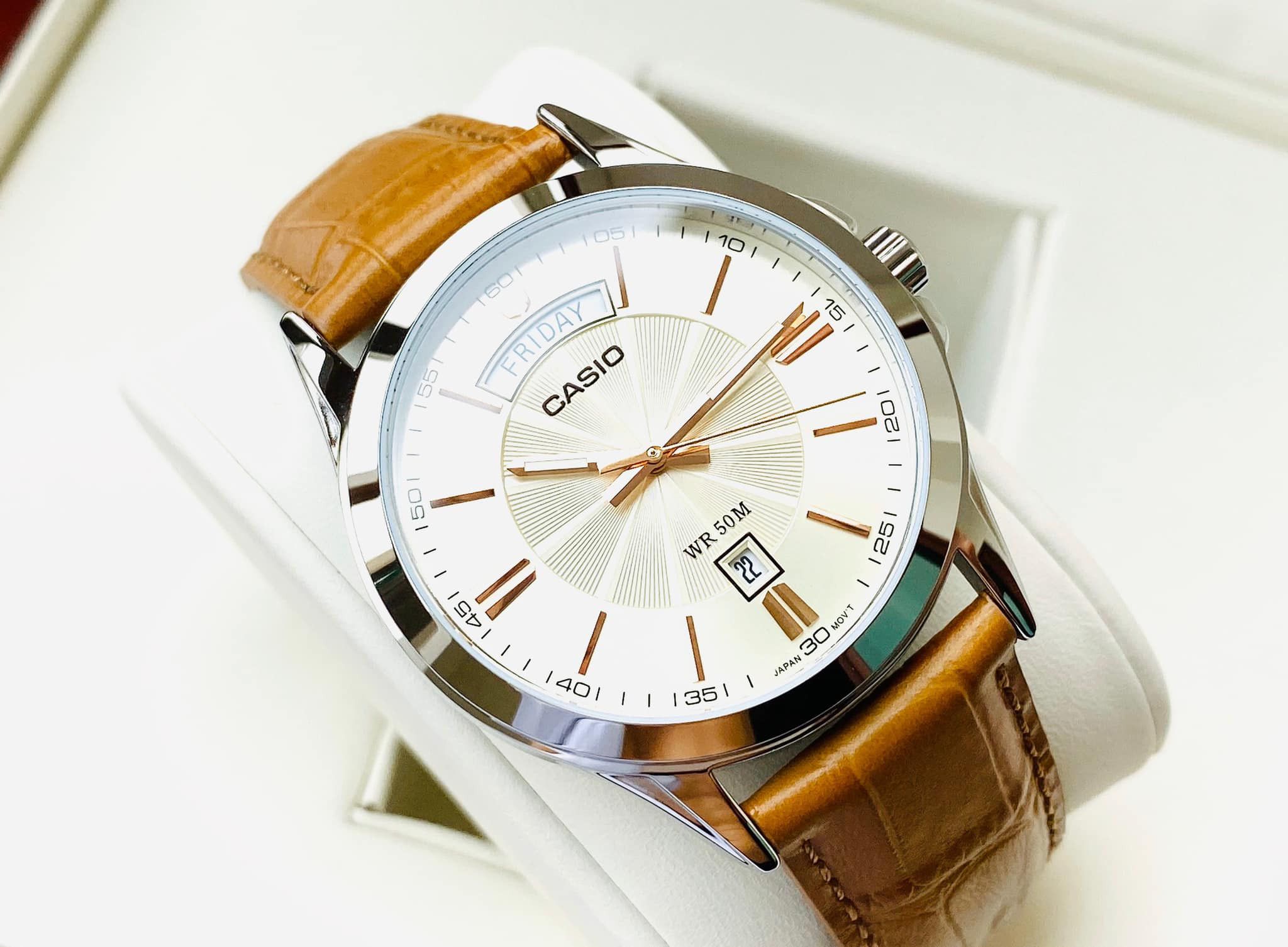 Casio Quartz MTP-1381L-9AVDF ( MTP1381L9AVDF ) - Đồng Hồ Nam – PhongWatch