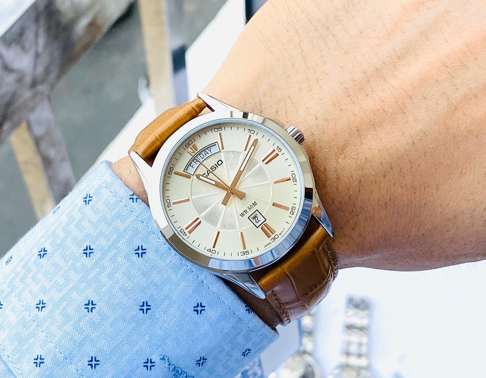 Casio Quartz MTP-1381L-9AVDF ( MTP1381L9AVDF ) - Đồng Hồ Nam – PhongWatch