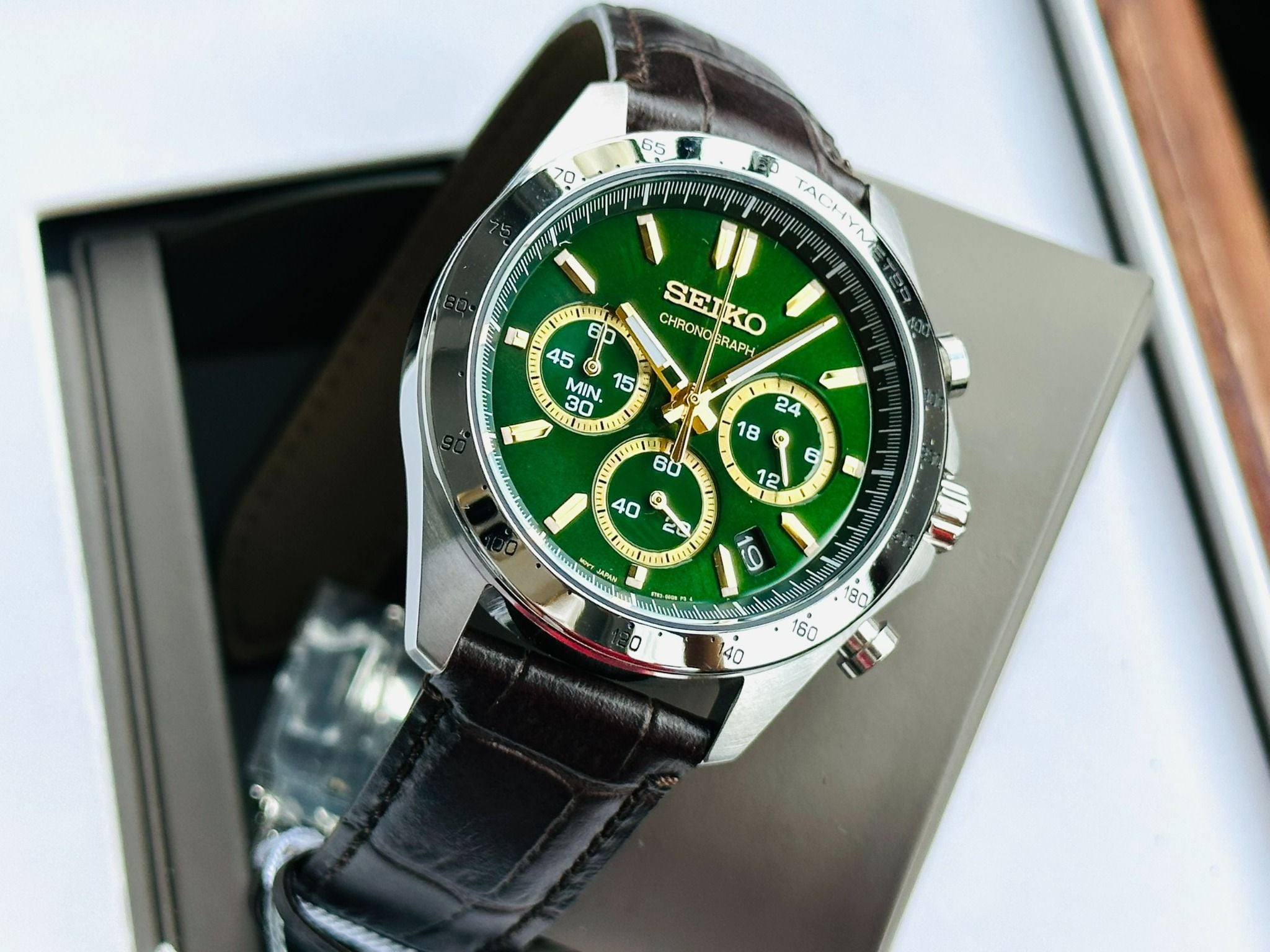 Seiko Spirit Chronograph SBTR017 - Đồng Hồ Nam – PhongWatch