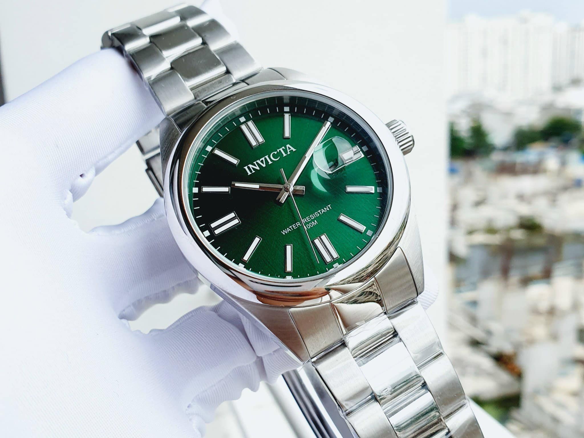 Invicta Pro Diver Quartz Green Dial 38459 – PhongWatch