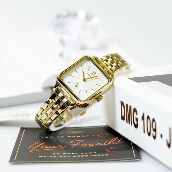 Fossil Quartz BQ3832 Colleen Three-Hand Gold-Tone Stainless Steel - Đồ ...