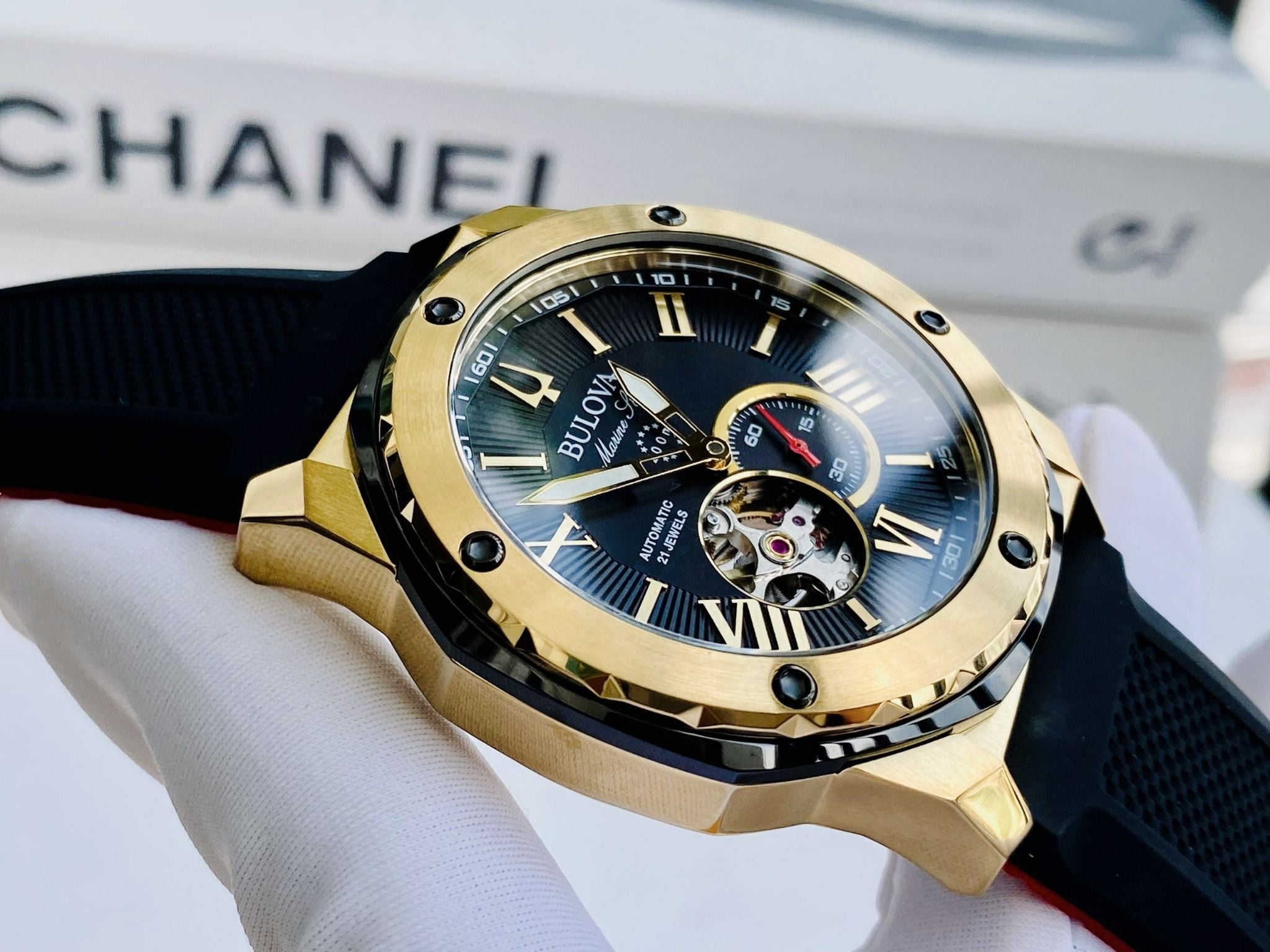 Bulova Marine Star Automatic 98A272 - Đồng Hồ Nam – PhongWatch