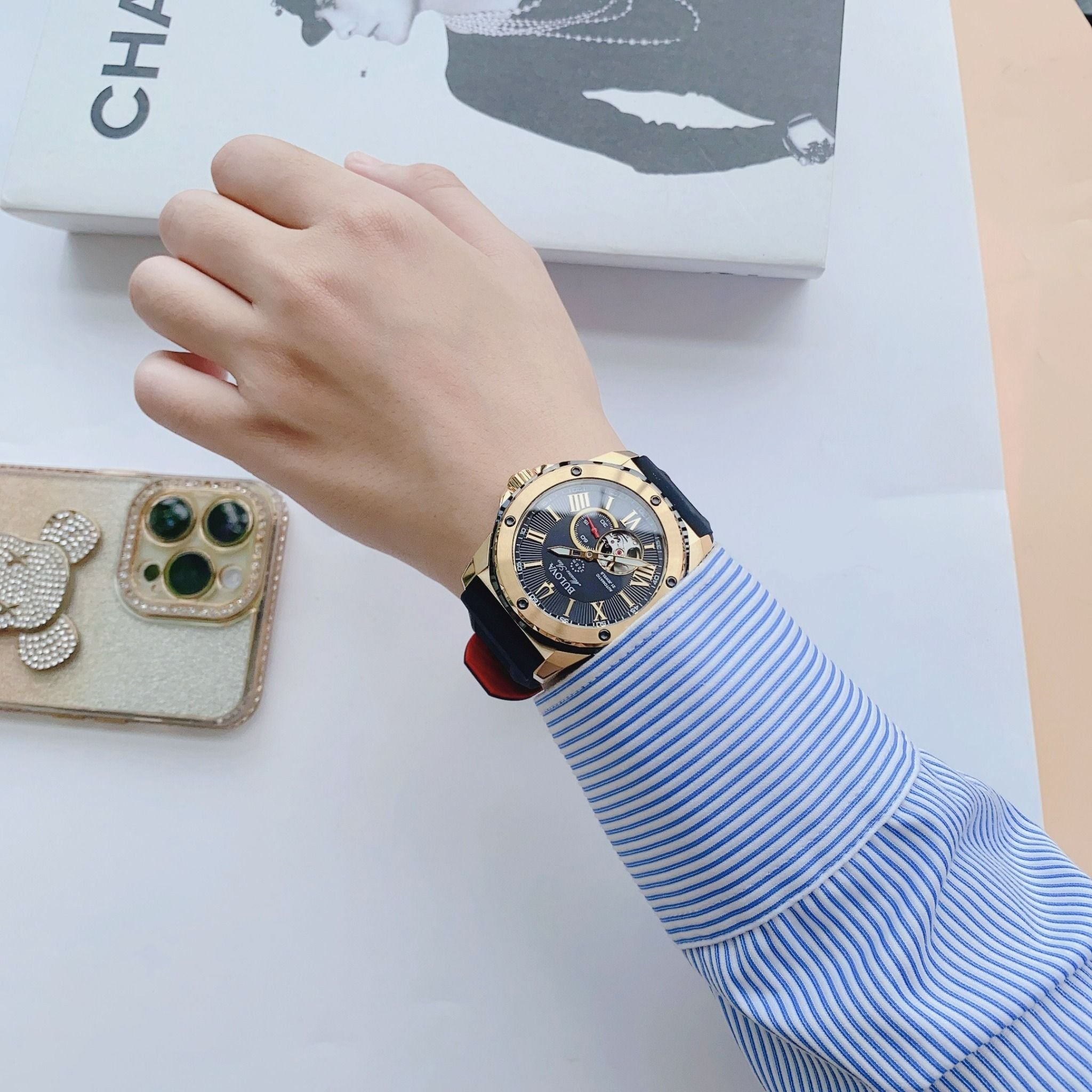 Bulova Marine Star Automatic 98A272 - Đồng Hồ Nam – PhongWatch
