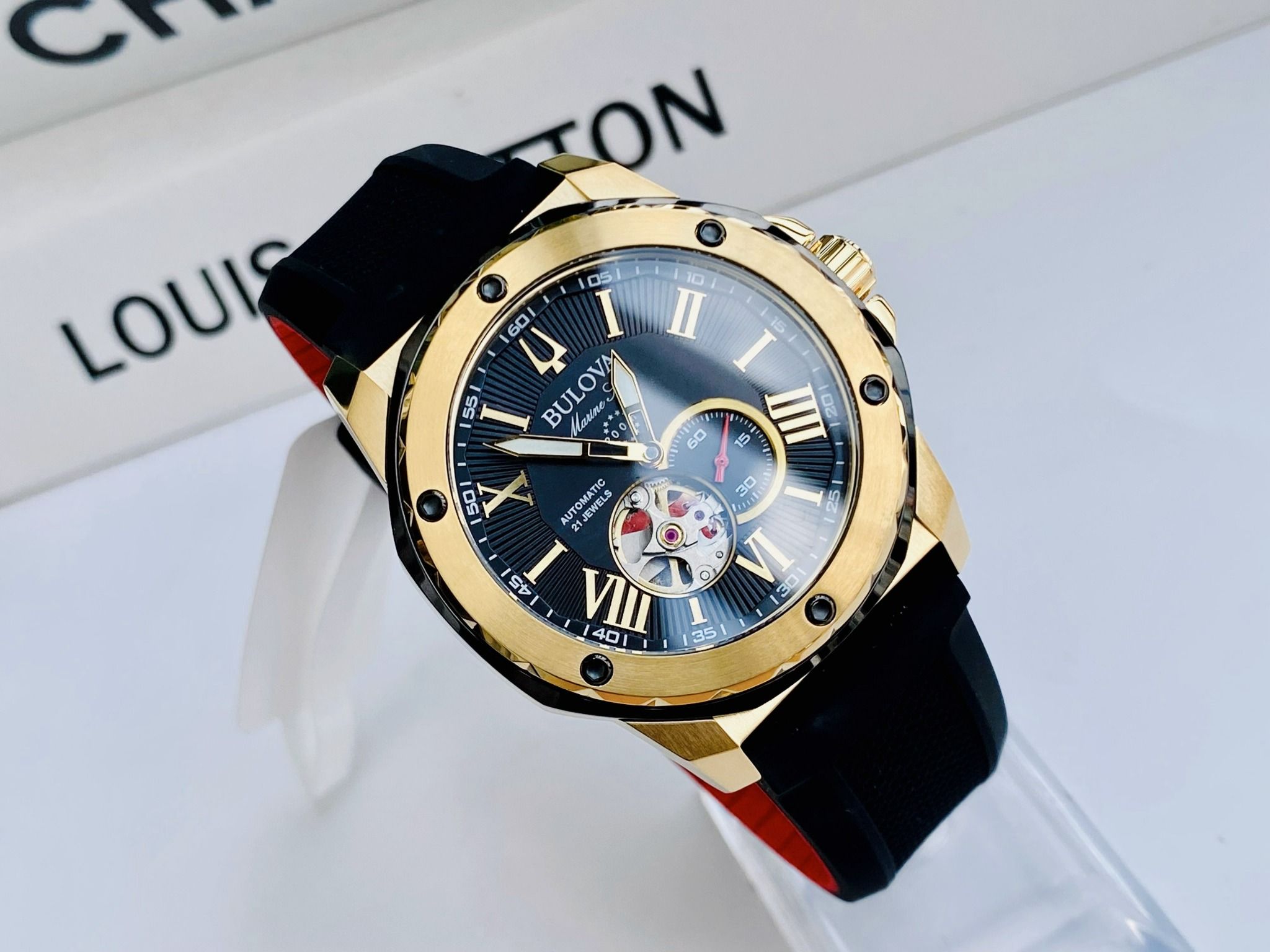 Bulova Marine Star Automatic 98A272 - Đồng Hồ Nam – PhongWatch