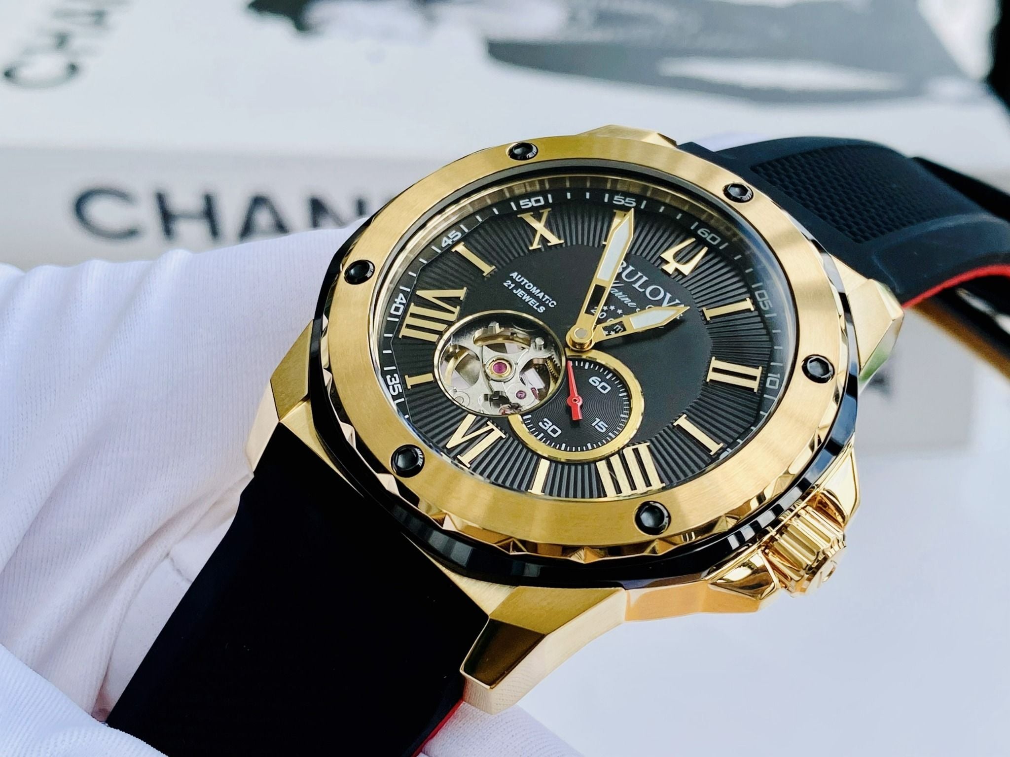 Bulova Marine Star Automatic 98A272 - Đồng Hồ Nam – PhongWatch