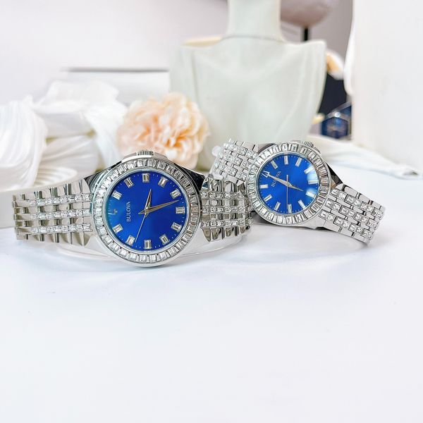 Bulova Quartz 96A254 ( Nam ) - 96L290 (Nữ ) - Đồng Hồ Cặp – PhongWatch