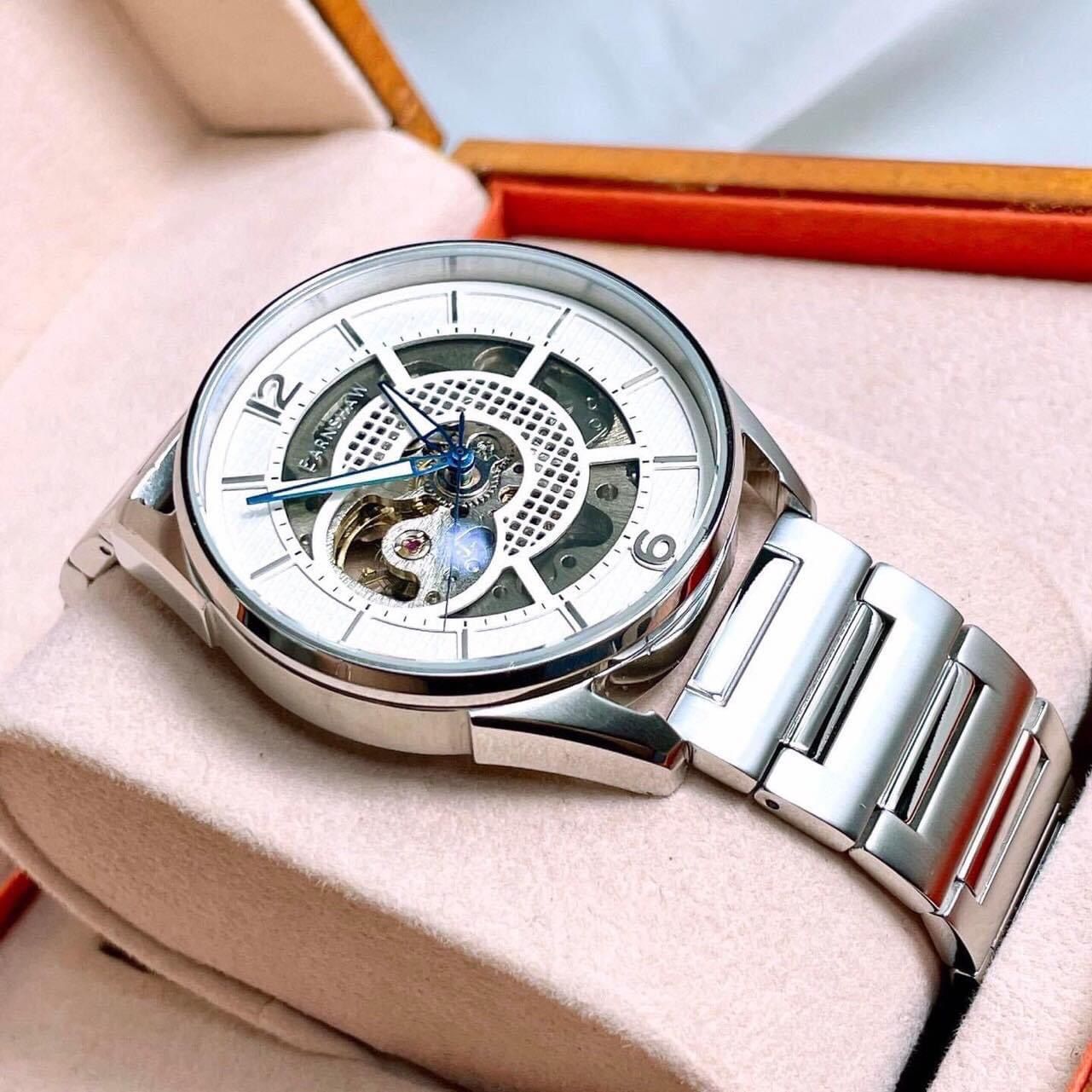 Thomas Earnshaw Longitude Automatic ES-8219-33 Sandy Point Skeleton ...