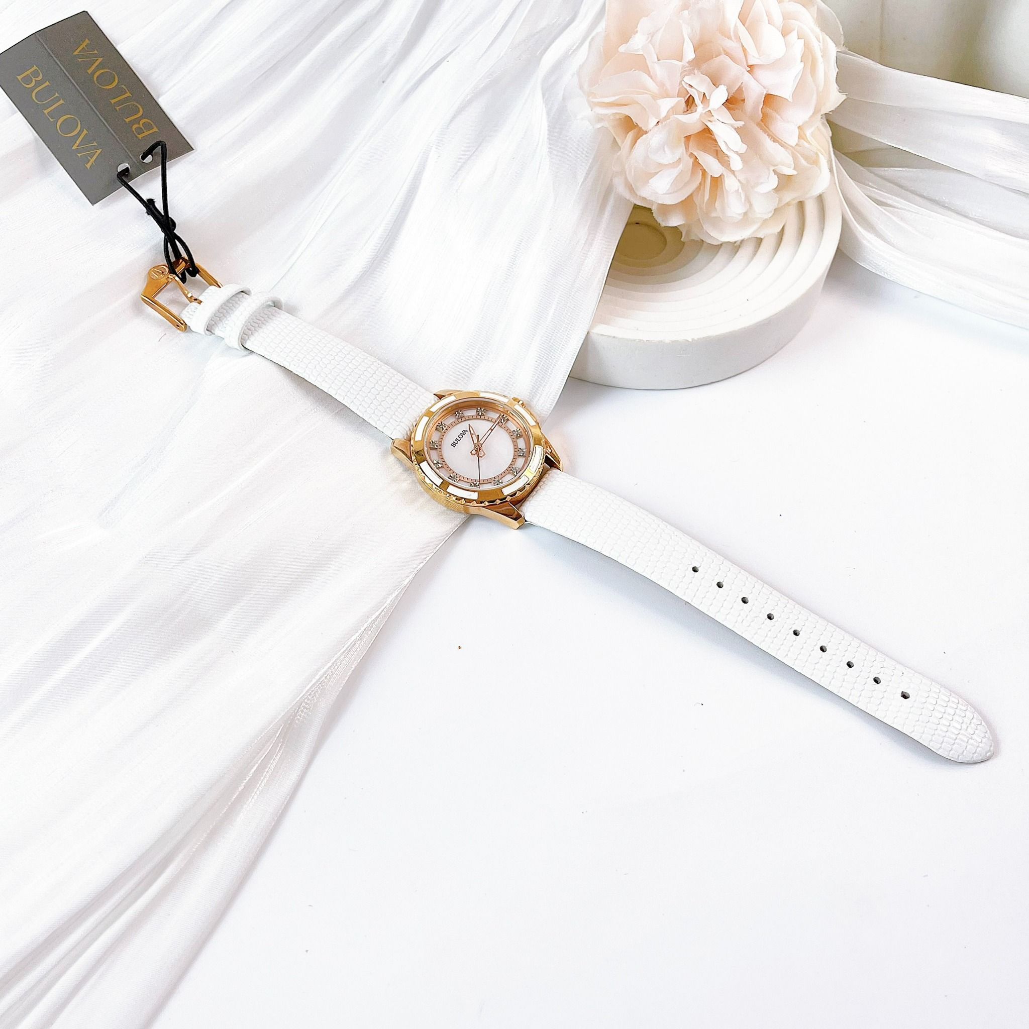 Bulova Quartz 98P119 - Đồng Hồ Nữ – PhongWatch