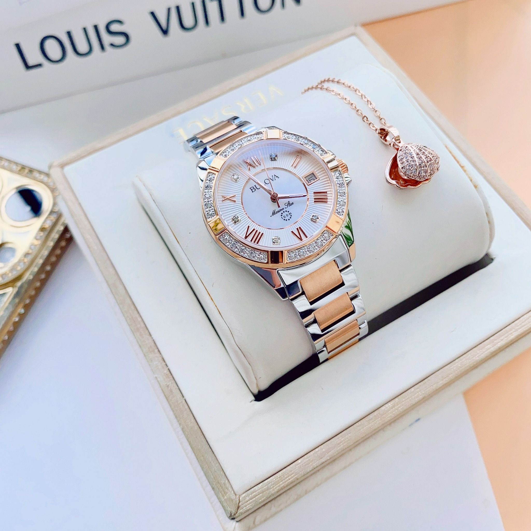 Bulova Quartz 98R234 Marine Star - Đồng Hồ Nữ - Chính Hãng Giá Tốt ...