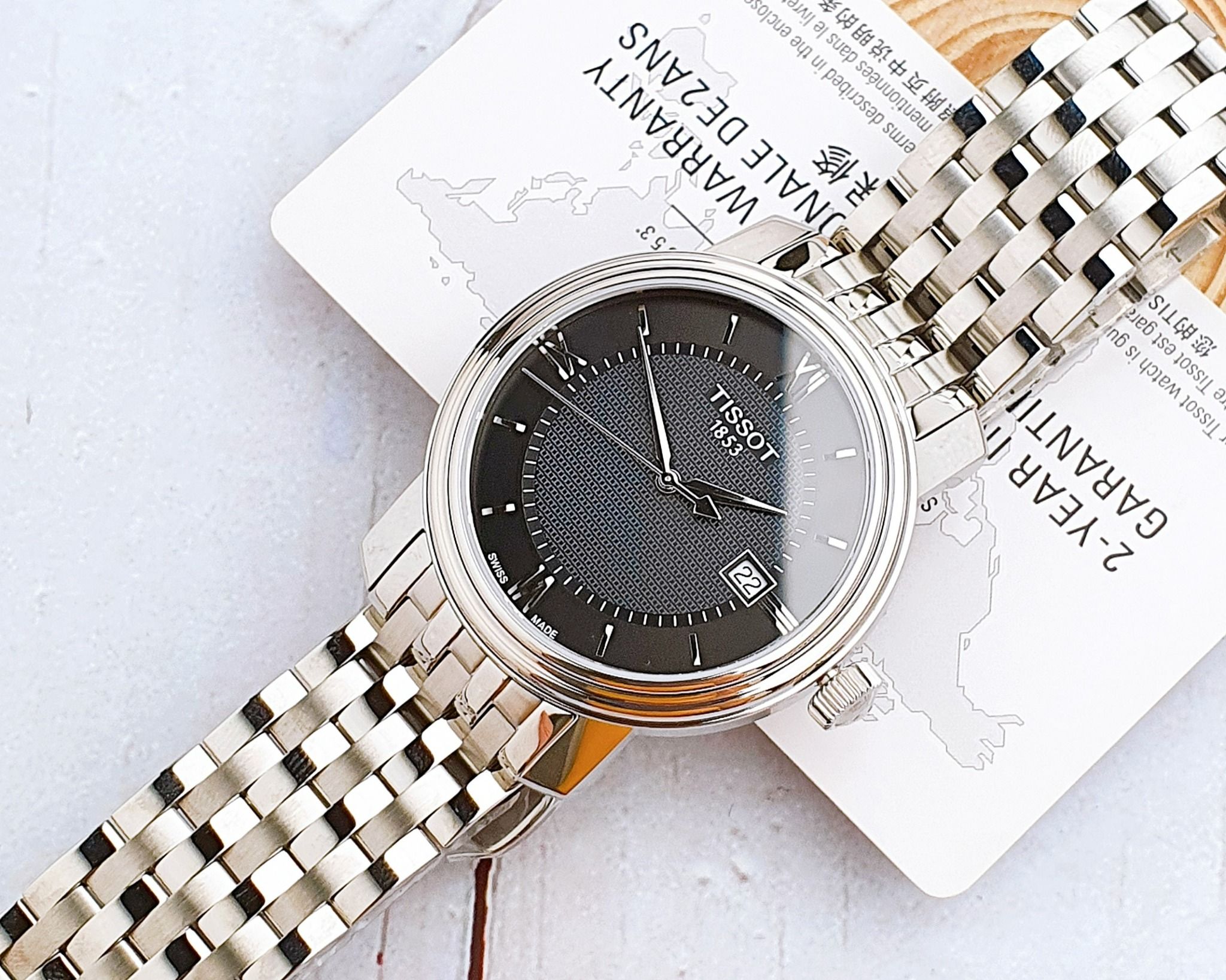 Tissot Quartz T097.410.11.058.00 Bridgeport - Đồng Hồ Nam -Chính Hãng – PhongWatch