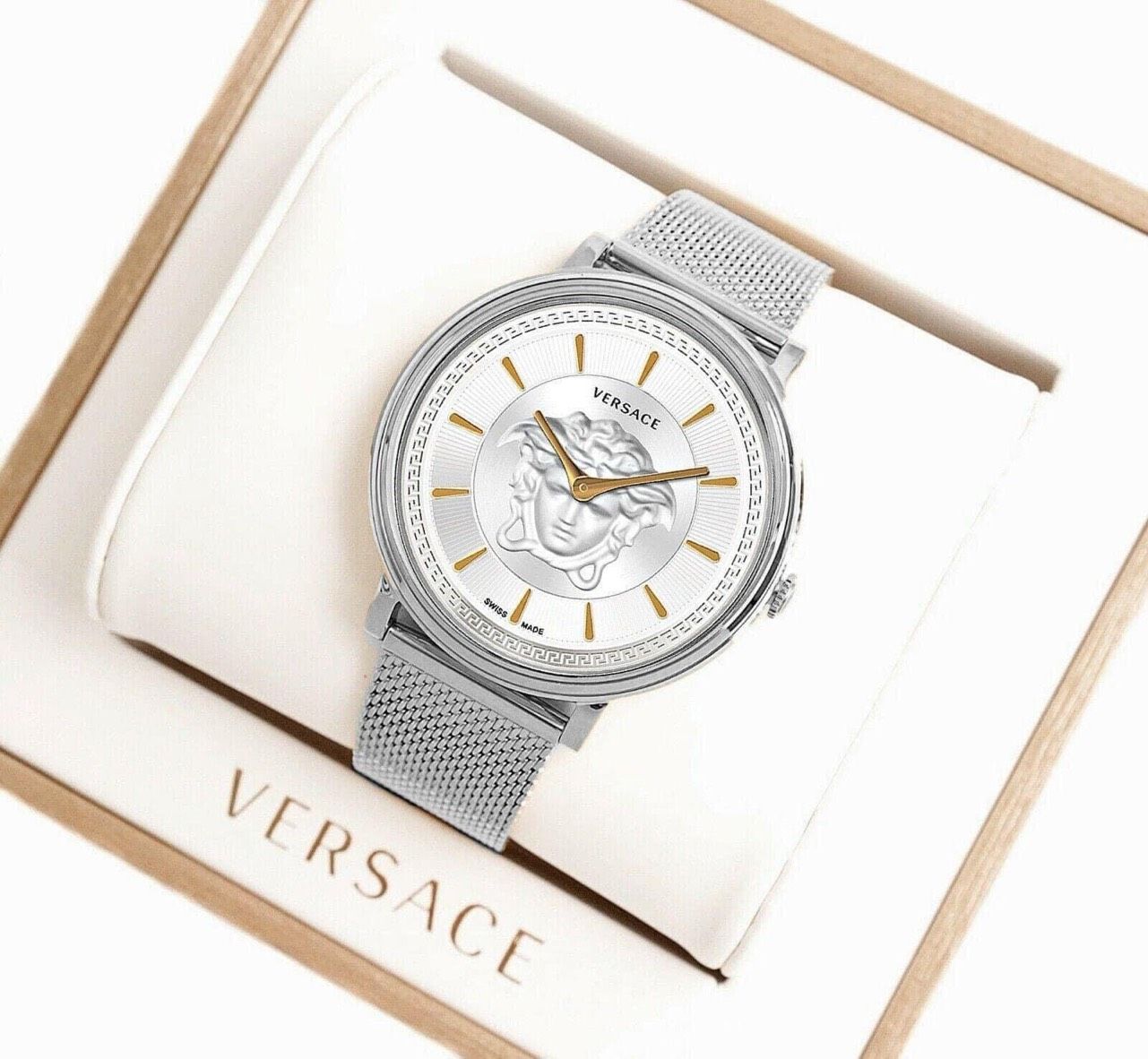 Versace VE8102019 V-circle Medusa 38mm - Đồng Hồ Nữ Chính Hãng Giá Tốt ...