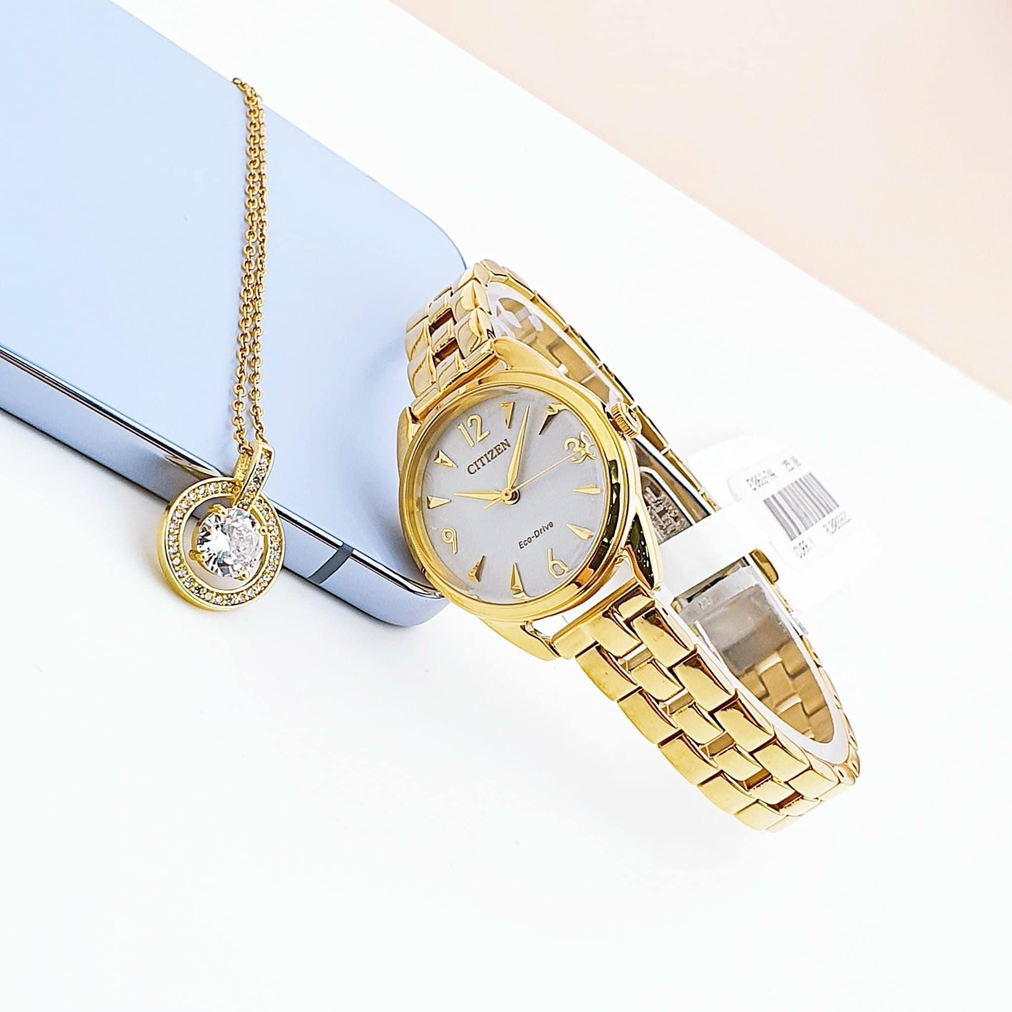 Citizen Eco-Drive EM0682-74A - Đồng Hồ Nữ - Chính Hãng Giá Tốt – PhongWatch