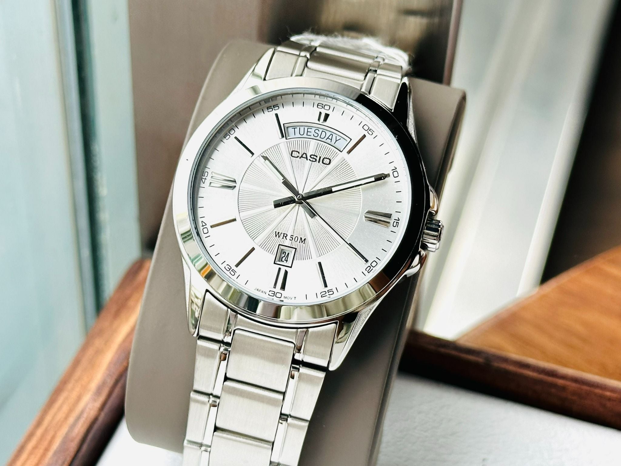 Casio Quartz MTP-1381D-7A ( MTP1381D7A ) - Đồng Hồ Nam – PhongWatch