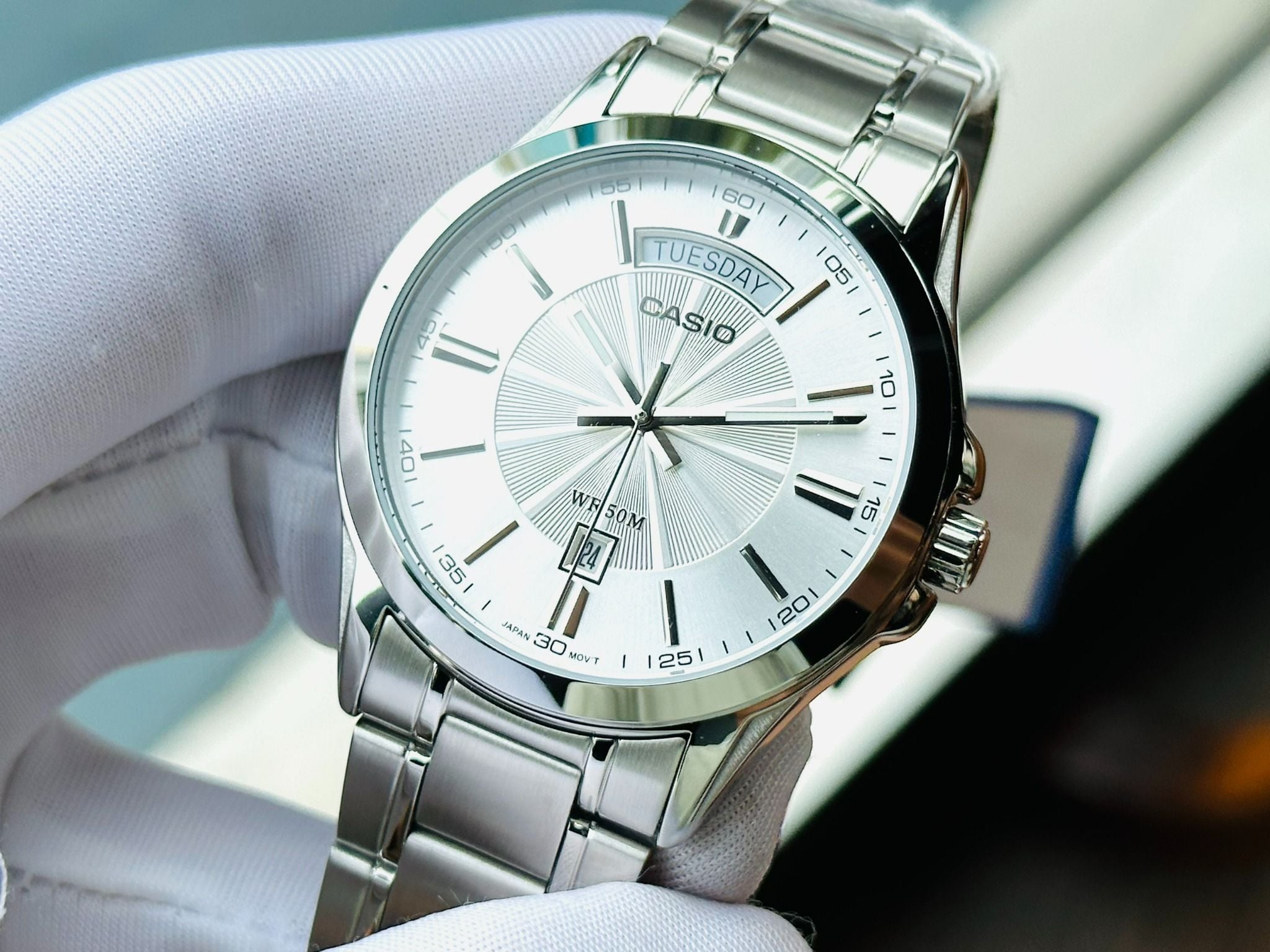 Casio Quartz MTP-1381D-7A ( MTP1381D7A ) - Đồng Hồ Nam – PhongWatch