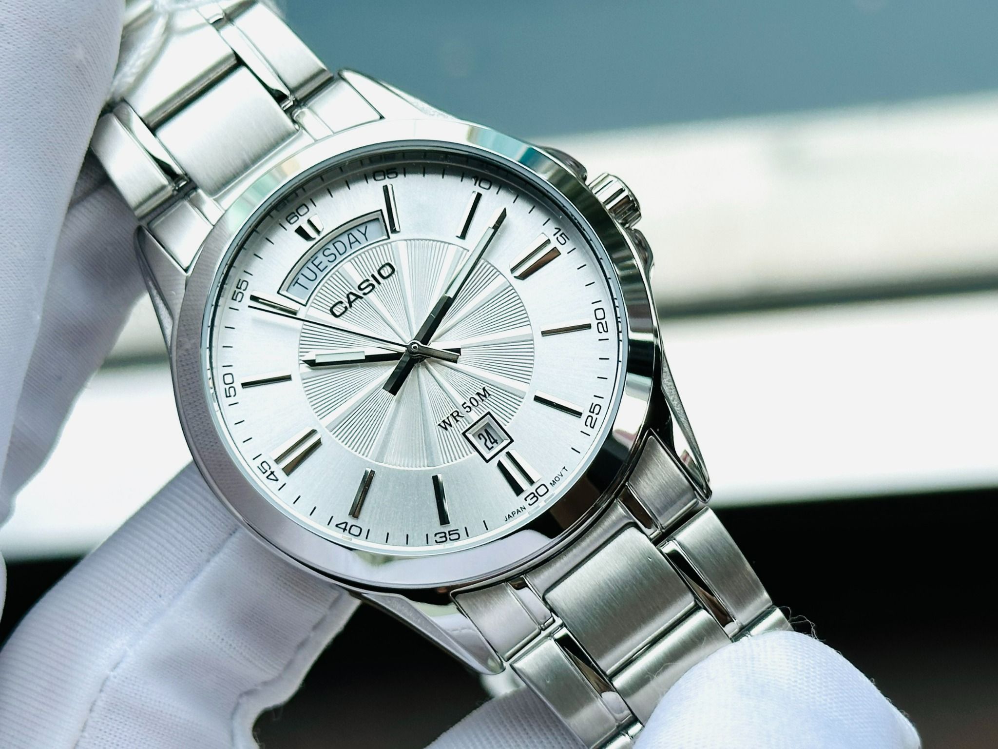 Casio Quartz MTP-1381D-7A ( MTP1381D7A ) - Đồng Hồ Nam – PhongWatch