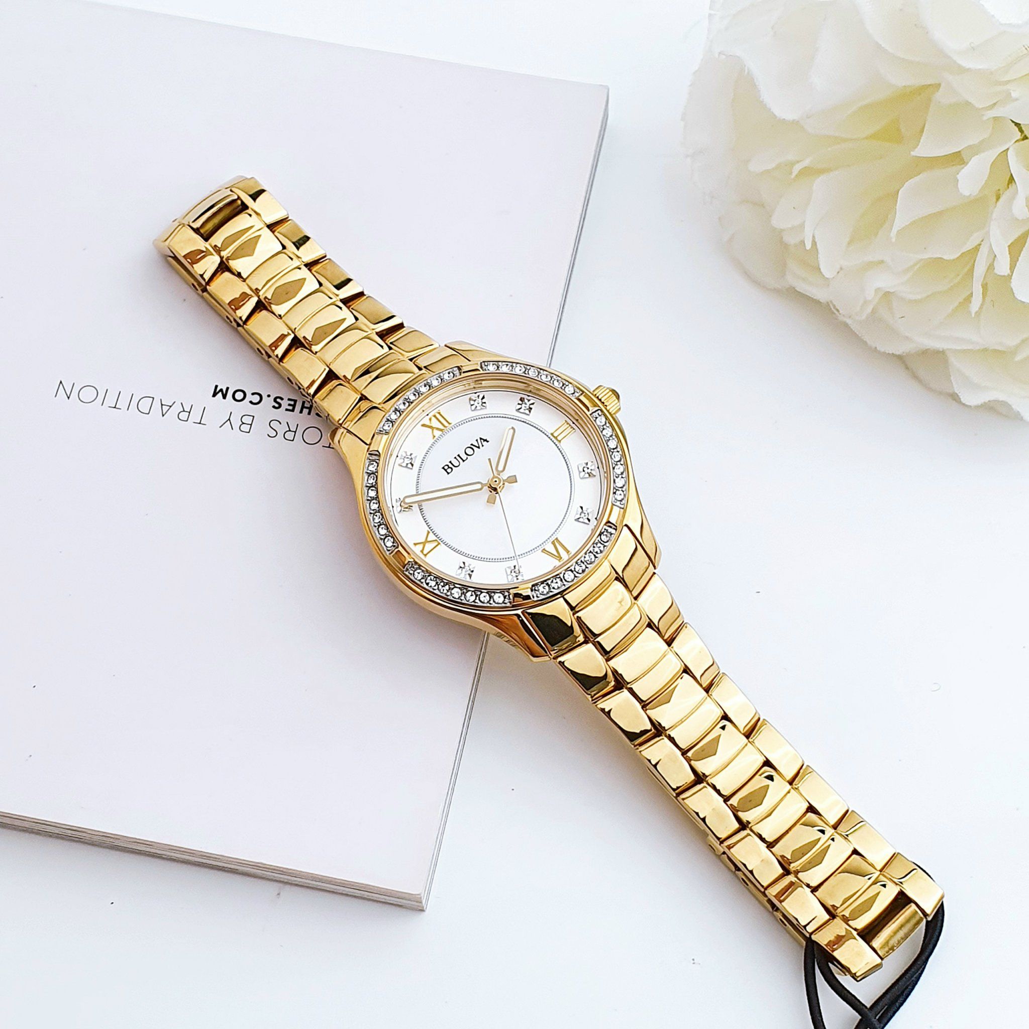 Bulova Quartz 98L256 - Đồng Hồ Nữ - Chính Hãng Giá Tốt – PhongWatch