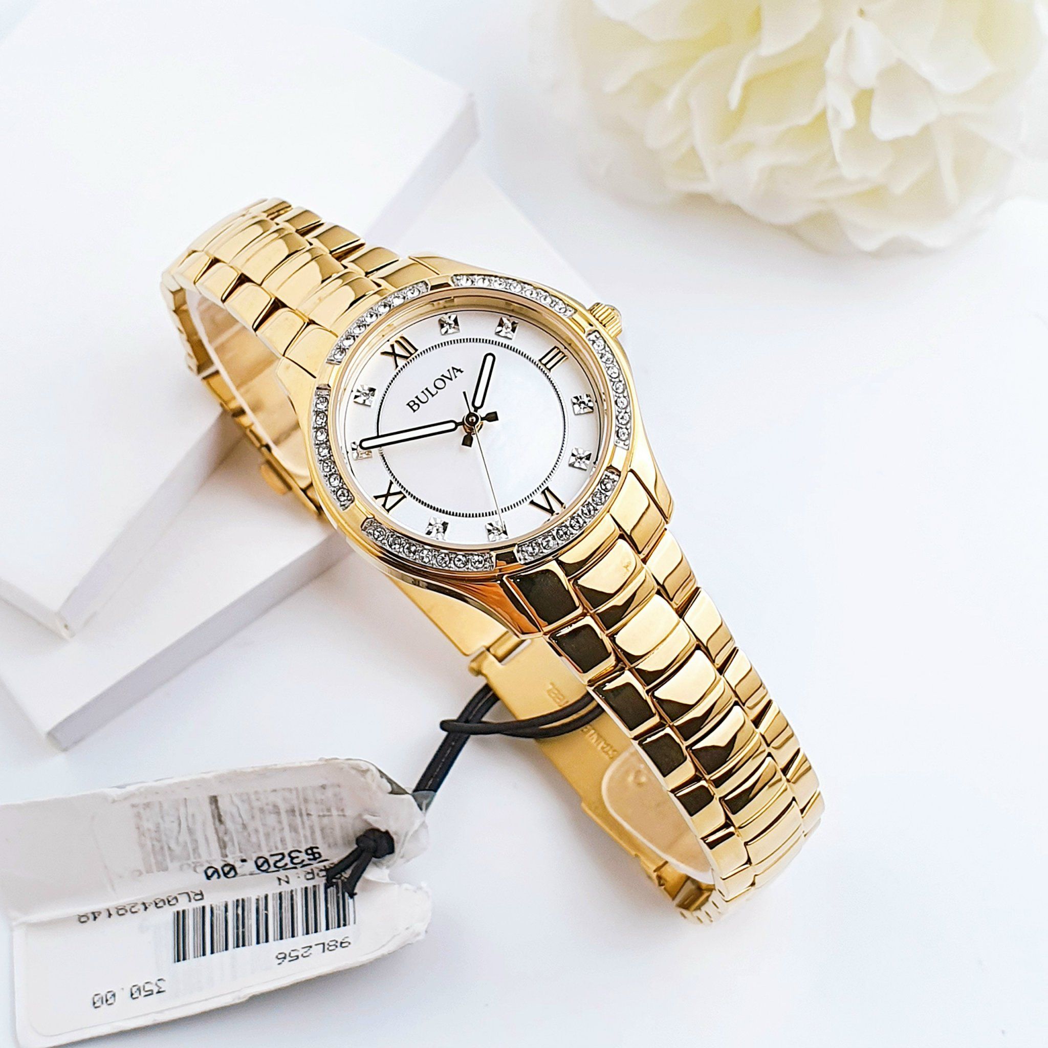 Bulova Quartz 98L256 - Đồng Hồ Nữ - Chính Hãng Giá Tốt – PhongWatch