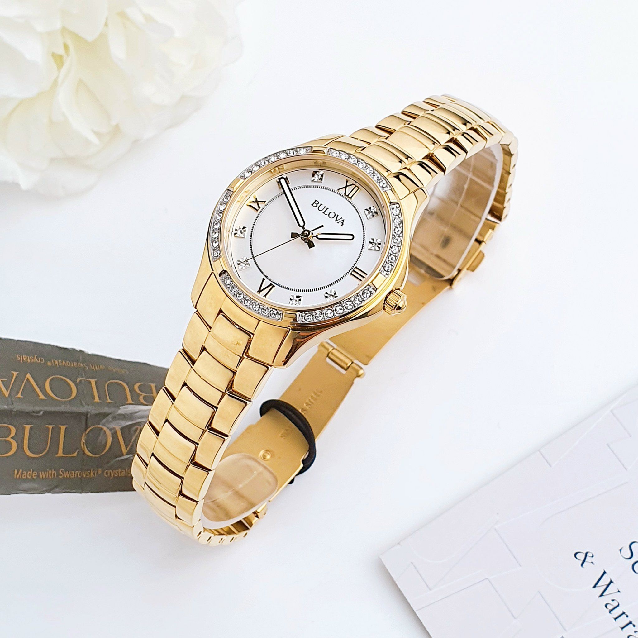 Bulova Quartz 98L256 - Đồng Hồ Nữ - Chính Hãng Giá Tốt – PhongWatch