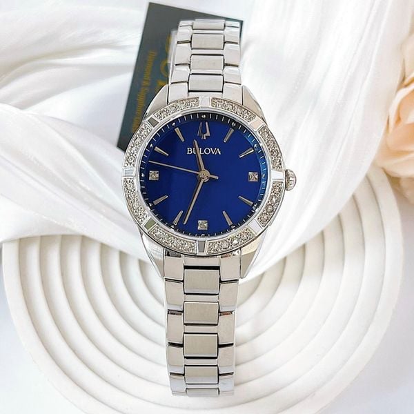 Bulova Quartz 96R243 Sutton Stainless Steel Ladies Watch - Đồng Hồ Nữ ...