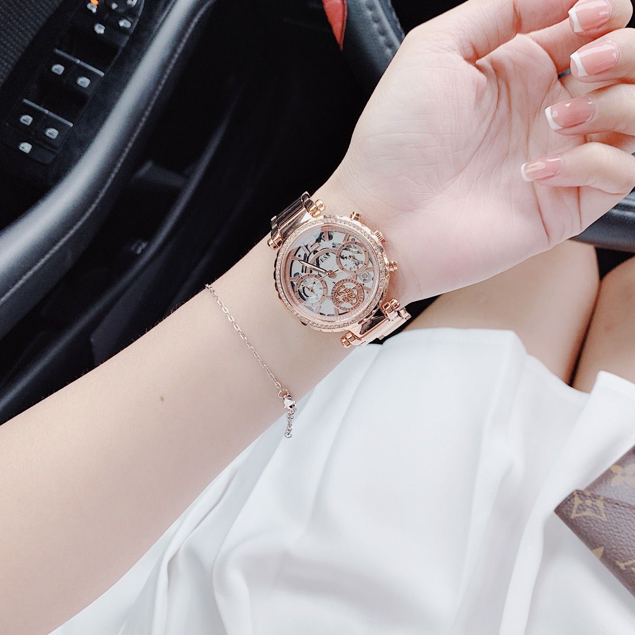 Guess Quartz GW0403L3 Analog Clear Dial - Đồng Hồ Nữ - Chính Hãng ...