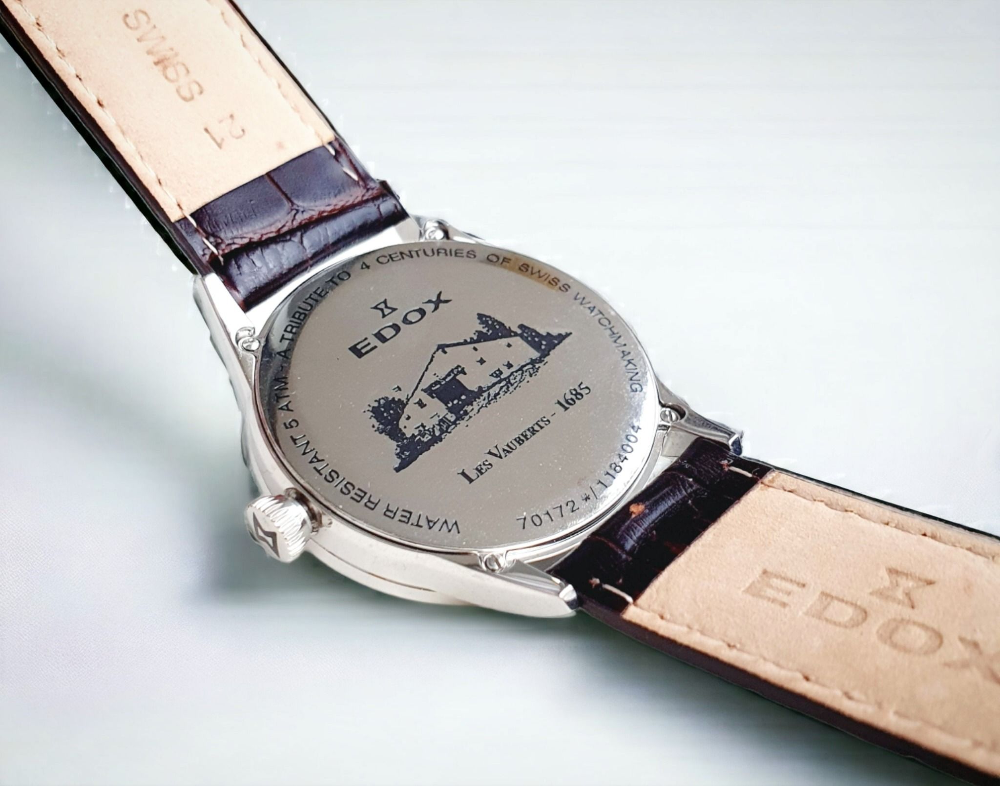 Edox Quartz 70172-3A-AIN - Đồng Hồ Nam - Chính Hãng Giá Tốt – PhongWatch