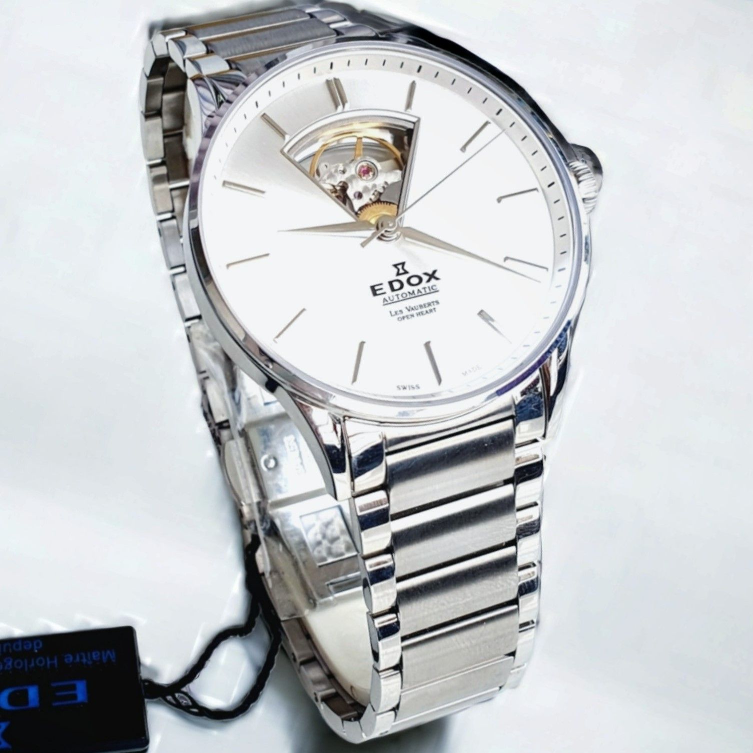 Edox Automatic 85011-3B-AIN Open Heart - Đồng Hồ Nam – PhongWatch