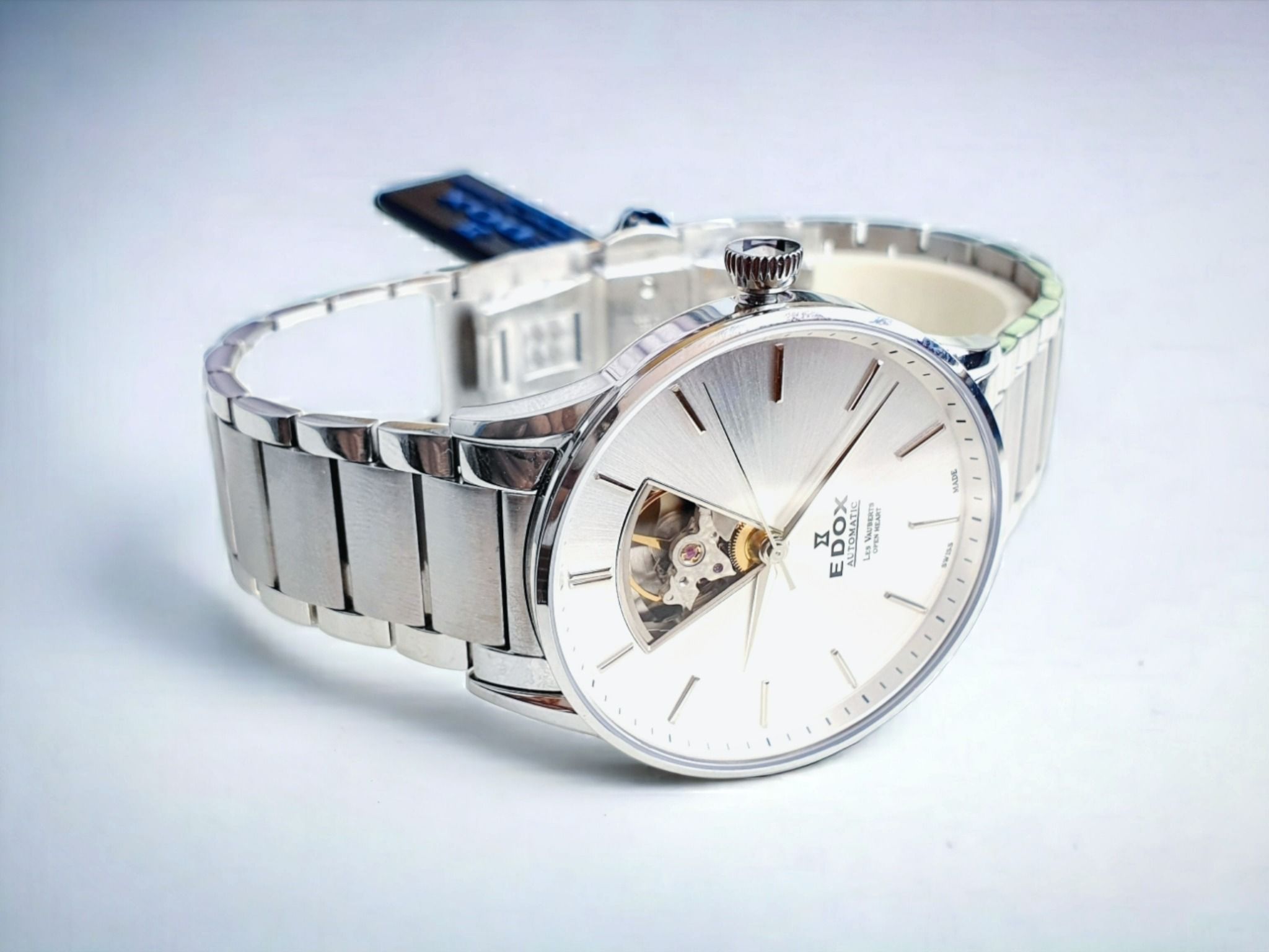 Edox Automatic 85011-3B-AIN Open Heart - Đồng Hồ Nam – PhongWatch