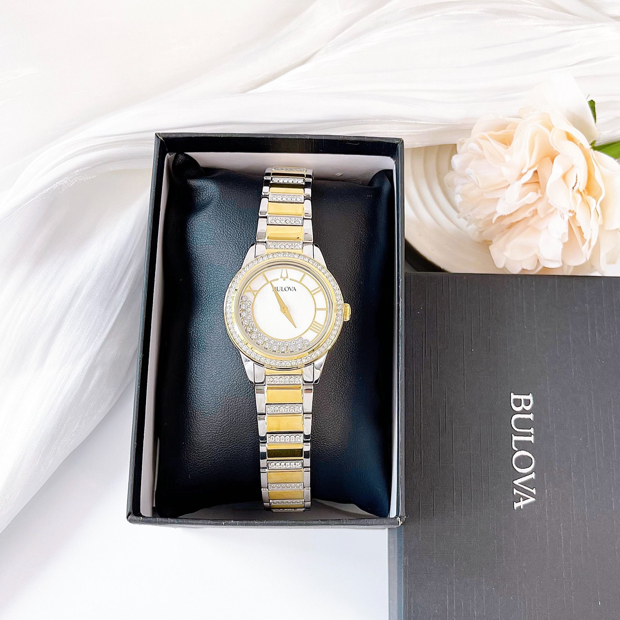 Bulova Quartz 98L245 - Đồng Hồ Nữ - Chính Hãng Giá Tốt – PhongWatch