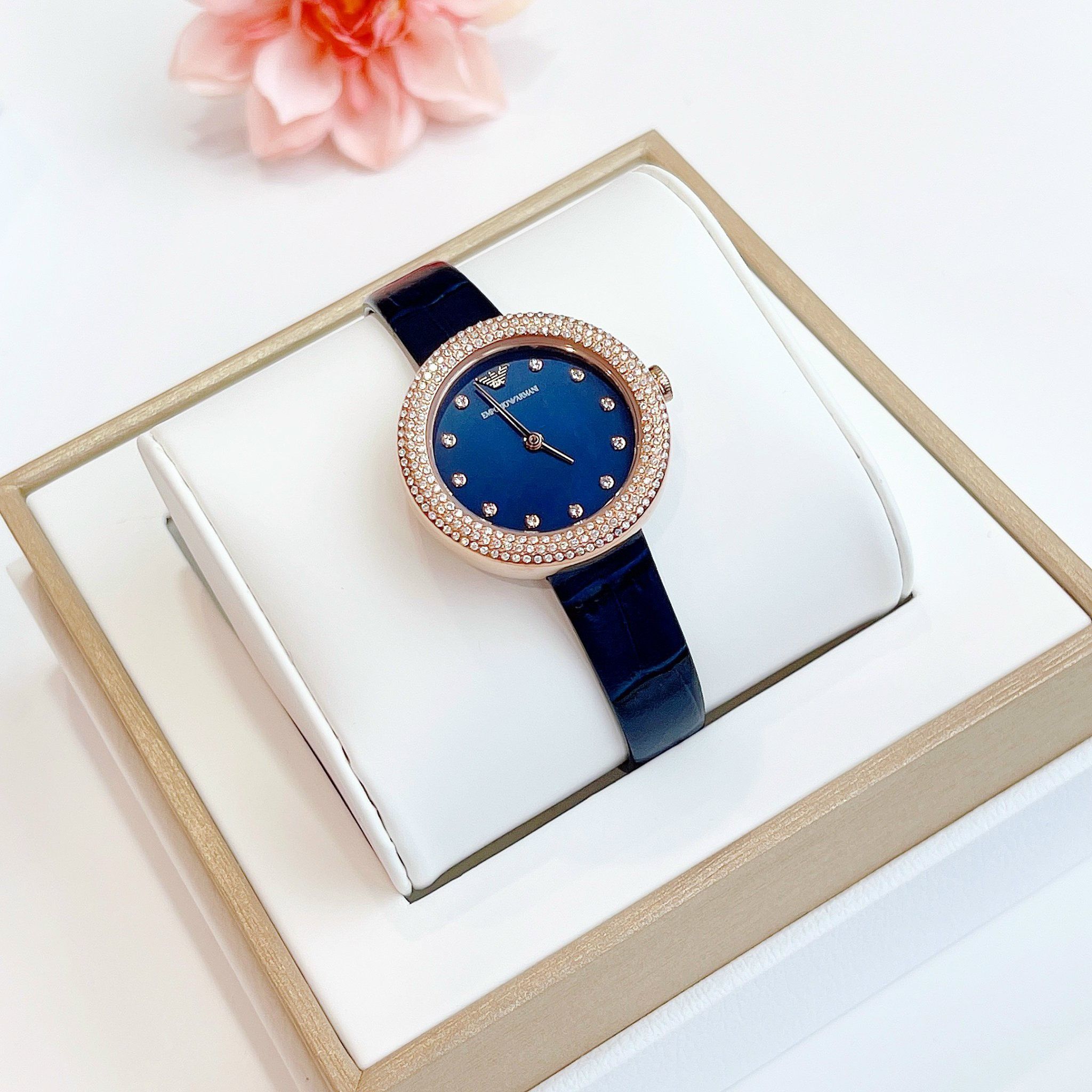 Emporio Armani Quartz AR11434 Rosa - Đồng Hồ Nữ - Chính Hãng Giá Tốt ...