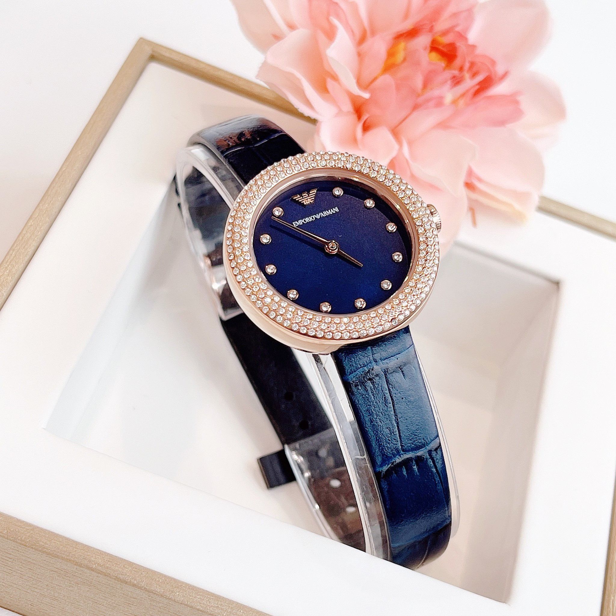 Emporio Armani Quartz AR11434 Rosa - Đồng Hồ Nữ - Chính Hãng Giá Tốt ...